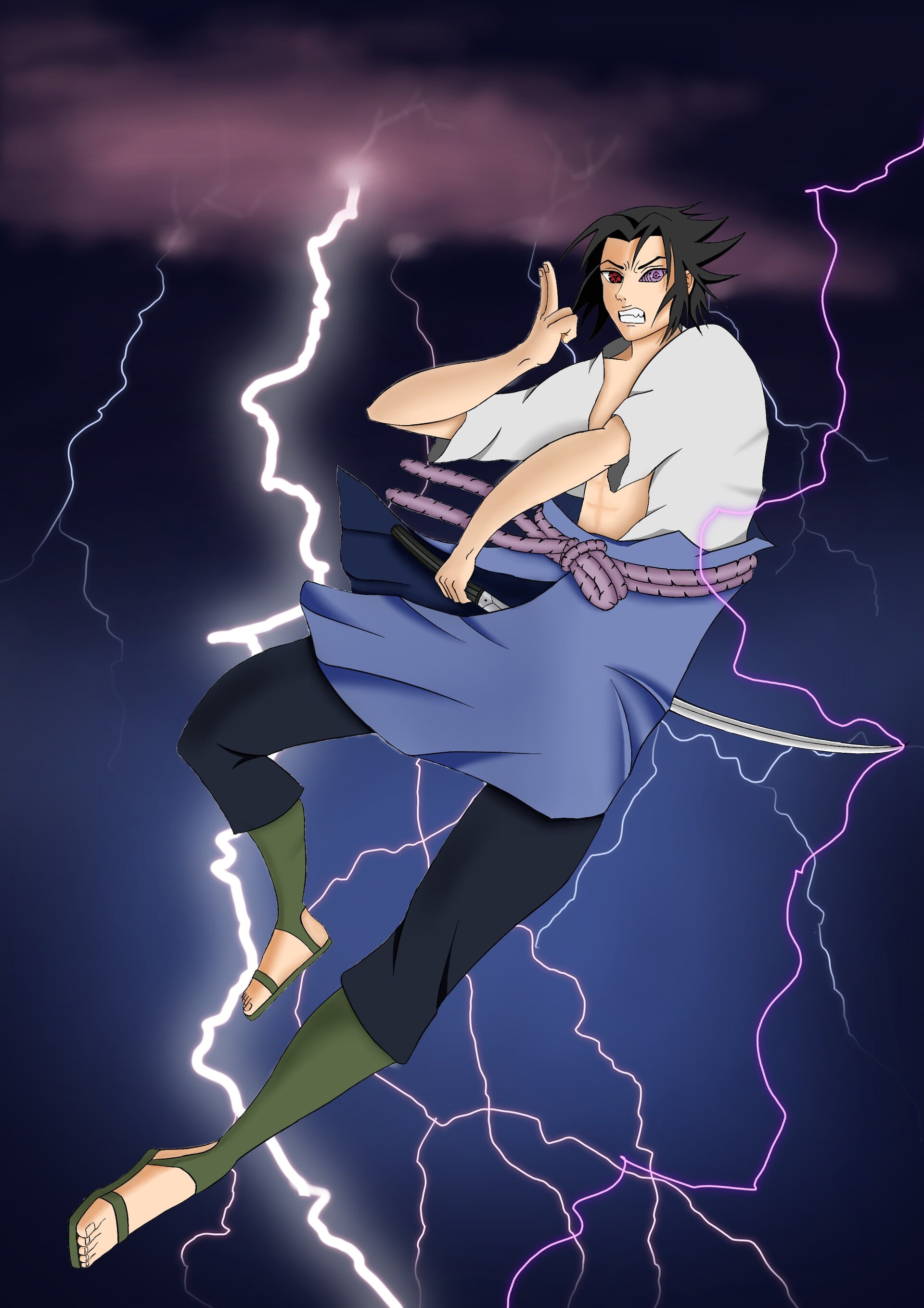 ArtStation - sasuke uchiha