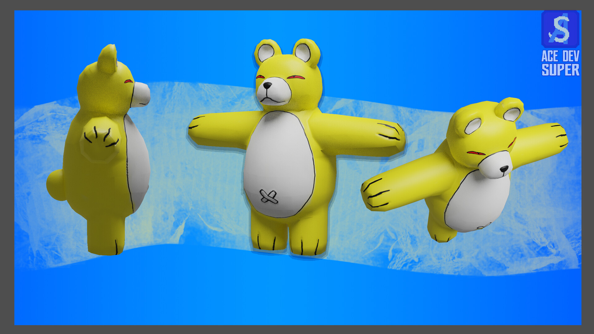 ArtStation - Monzaemon 3D Model