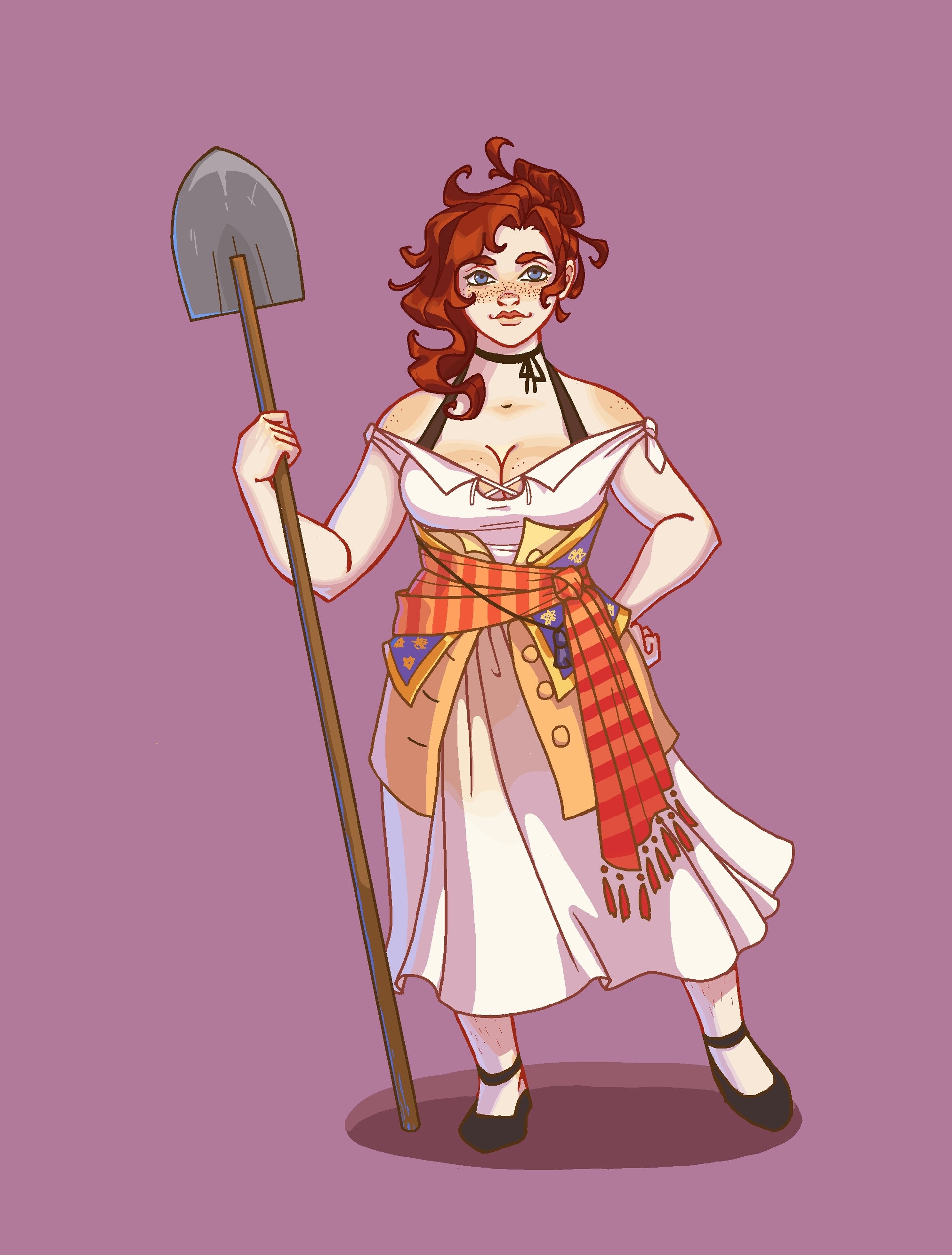 ArtStation - Portia and the shovel