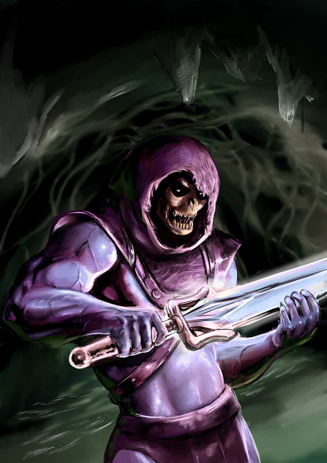 Marc Blair - Skeletor Fan Art