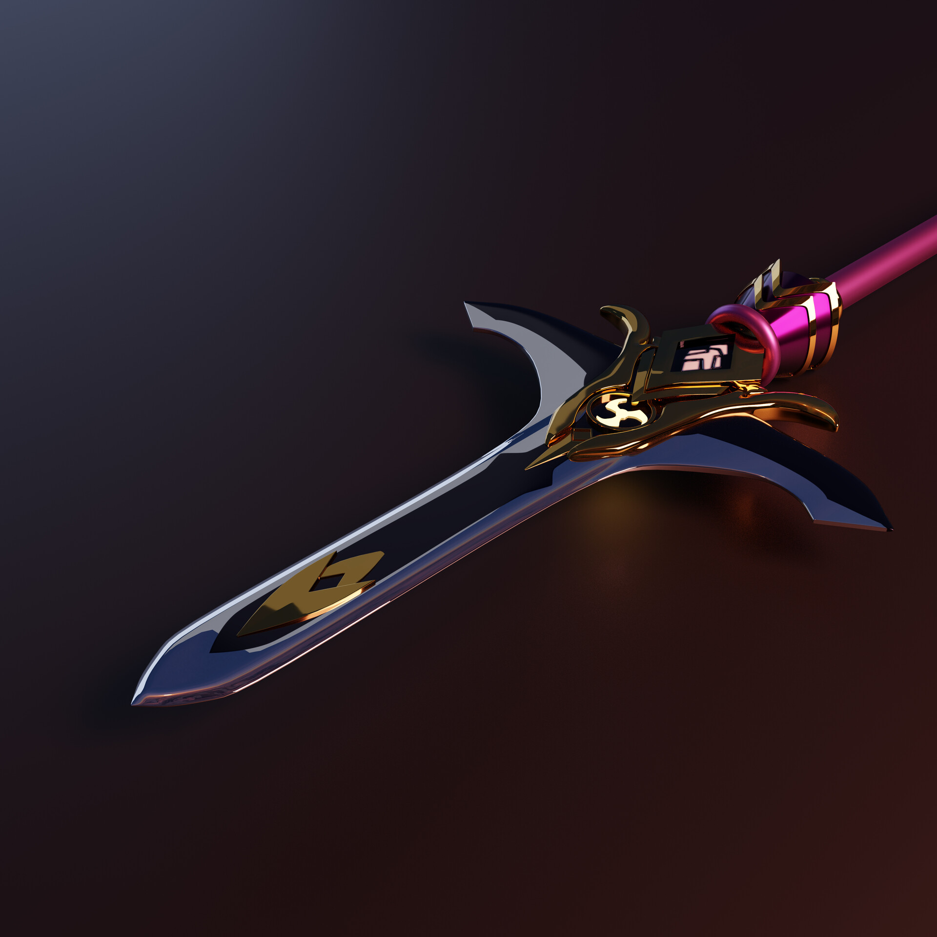 ArtStation - Kitain Cross - Genshin Impact's Weapon model