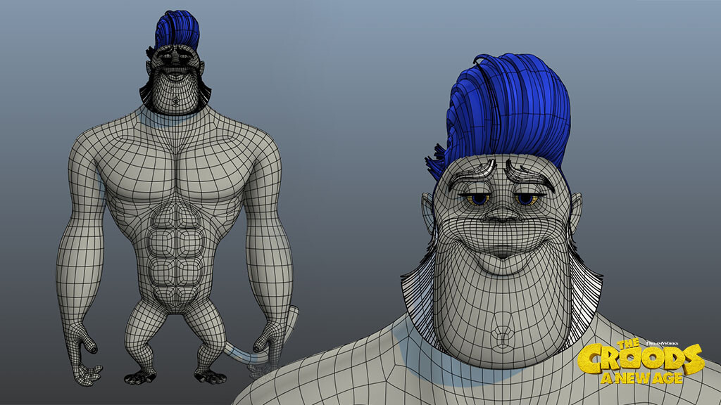 Haengsook Oh - Smolder monkey /The Croods : A New Age