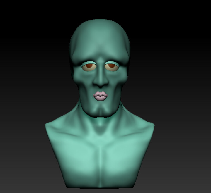 ArtStation - Handsome Squidward