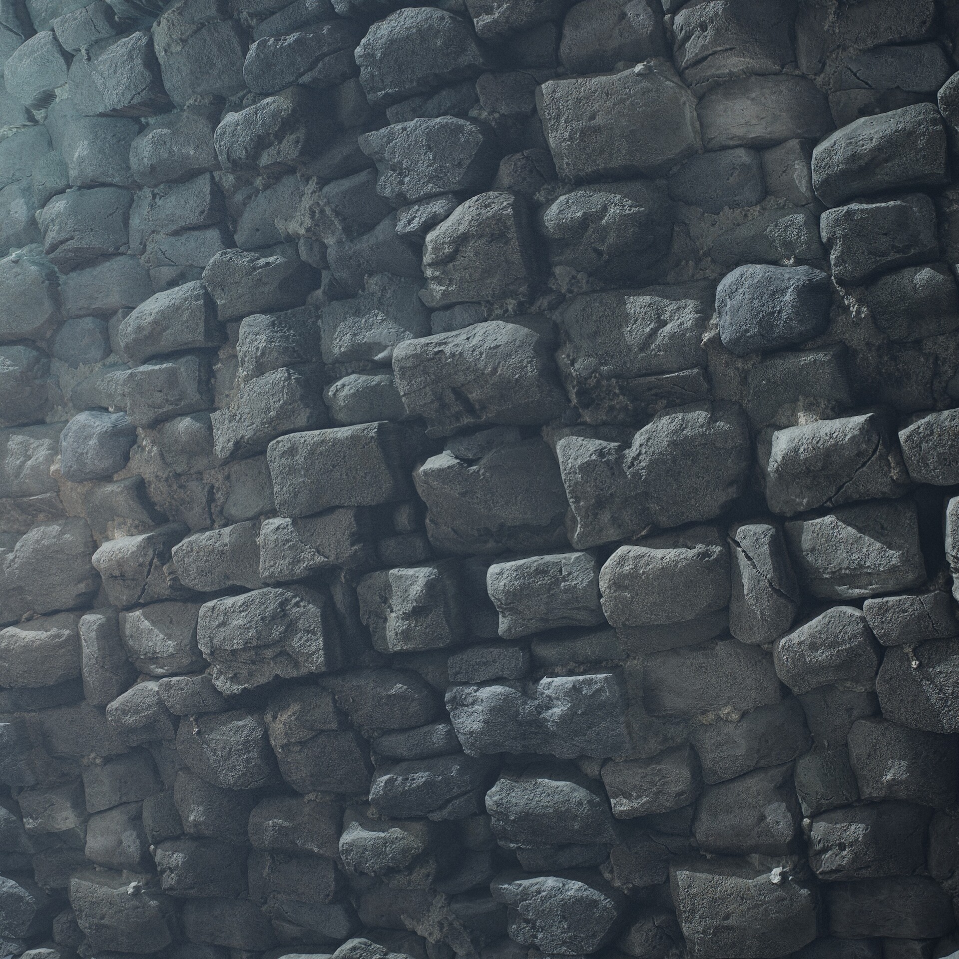 ArtStation - Project Castle Door - Rock Wall material