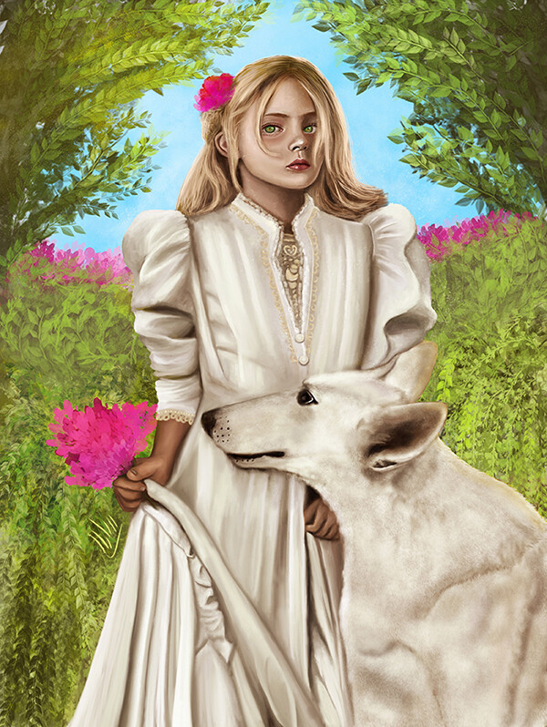 ArtStation - Spring Girl