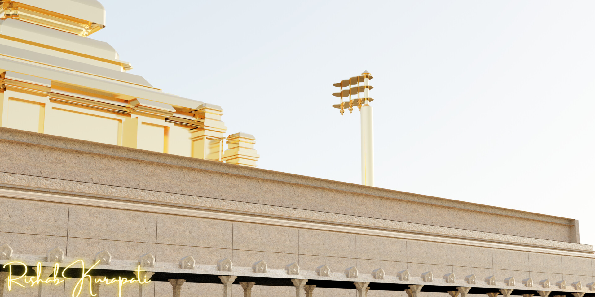 ArtStation - Dwaja Stambha | The sacred Tower