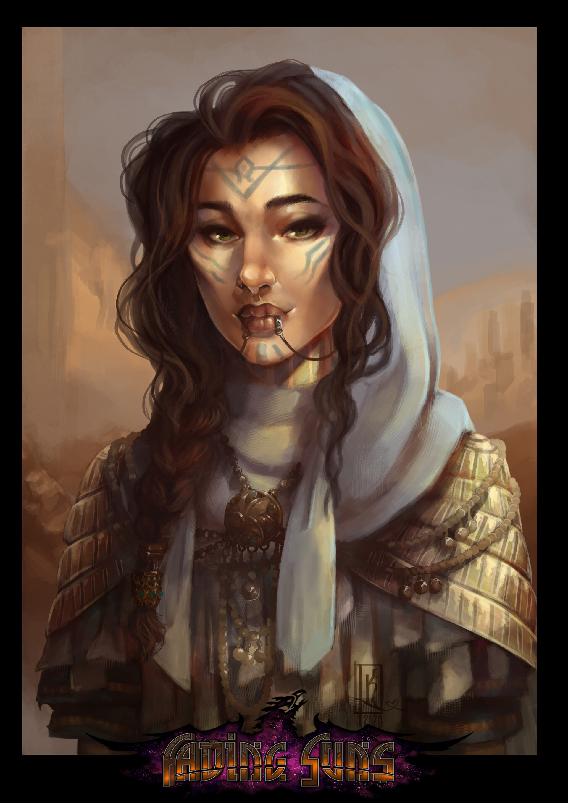 ArtStation - Fading Suns - Big NPC Portrait Dump!