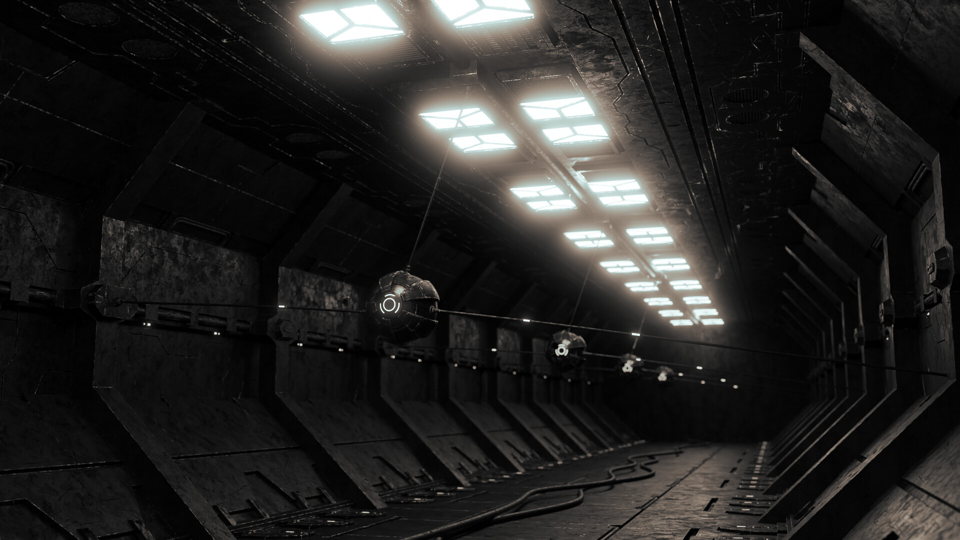 Hunaid Shamee - Sci-Fi Hard Surface Corridor