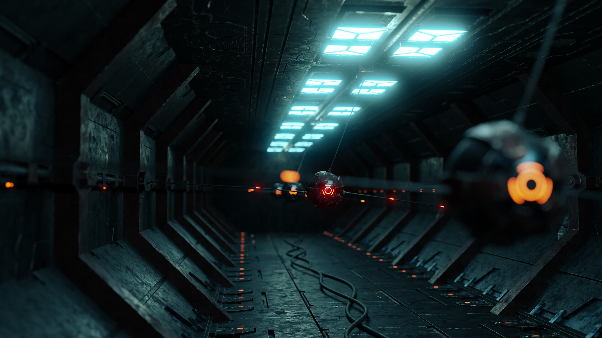 Hunaid Shamee - Sci-Fi Hard Surface Corridor