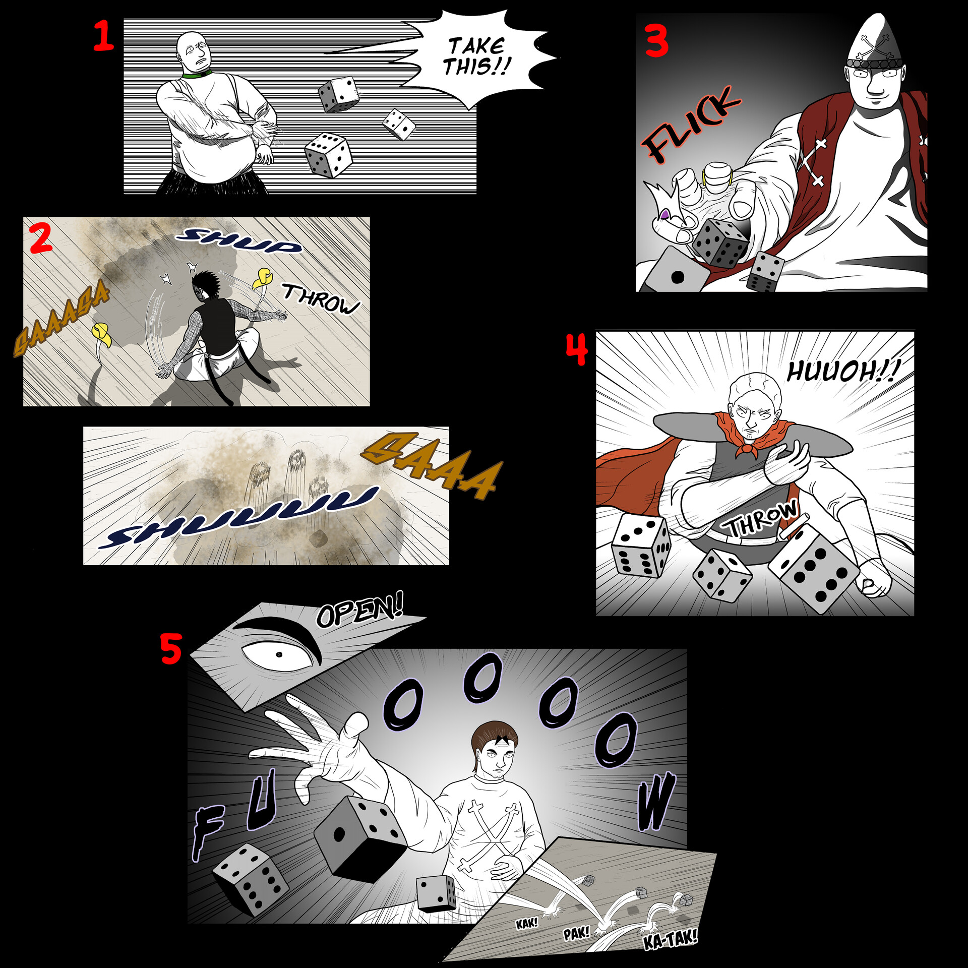 ArtStation - Roll of the Dice Mania!!