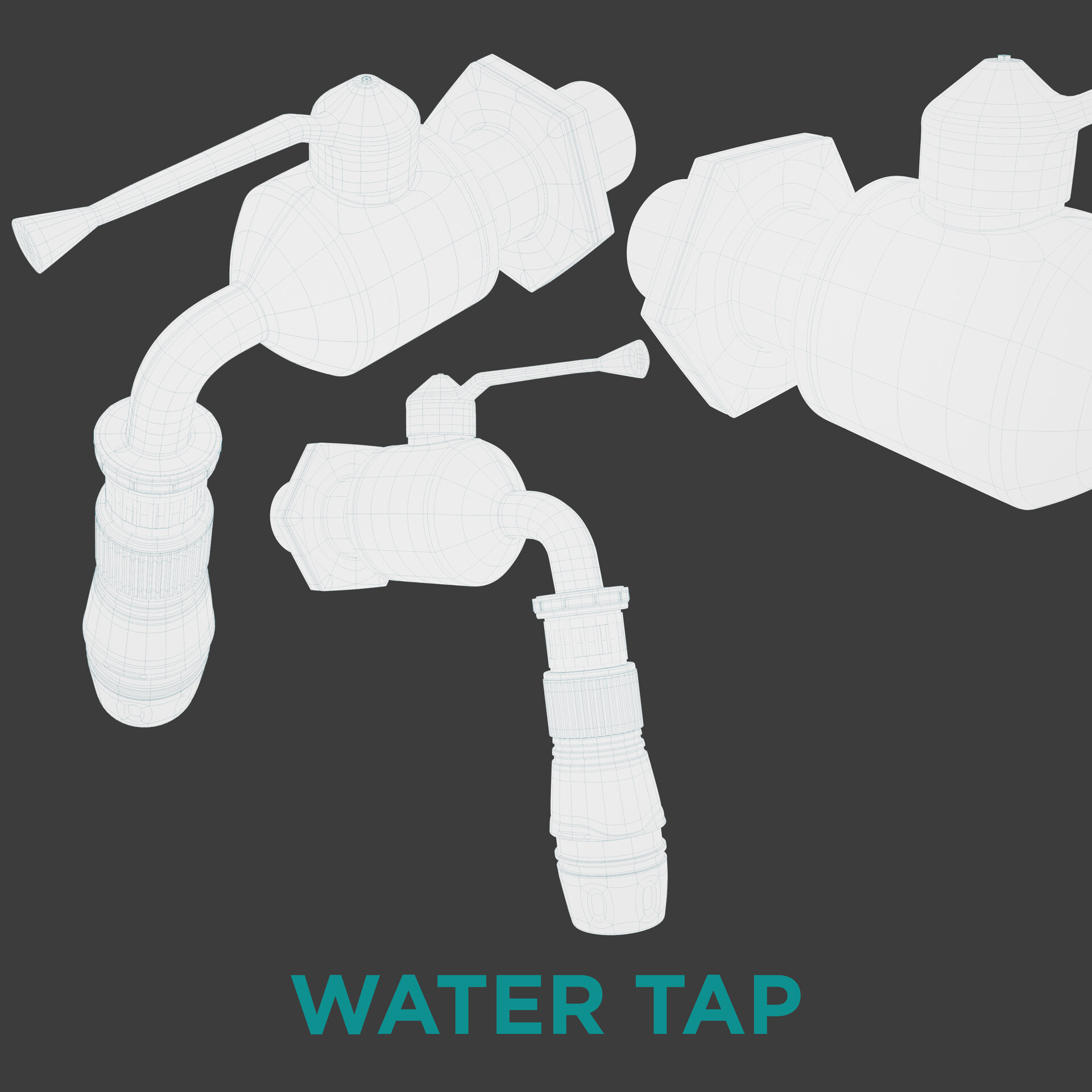 ArtStation - Garden Water Tap