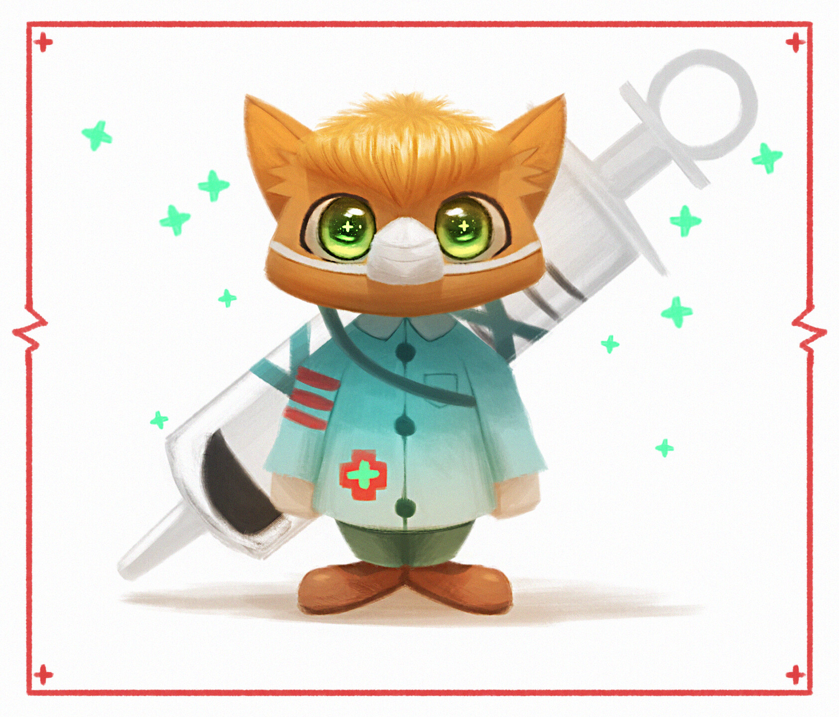 ArtStation - Cat Medic