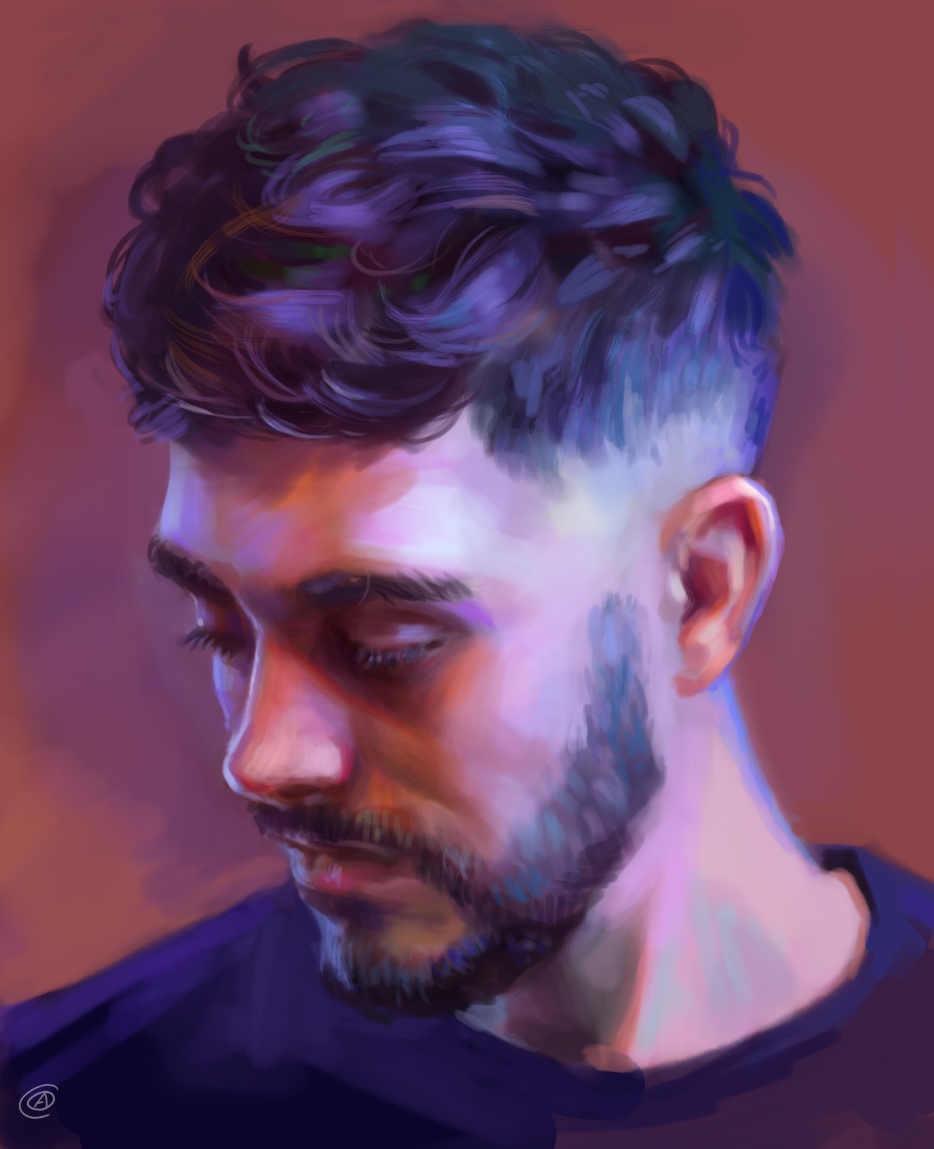 ArtStation - 1 hour portrait + video