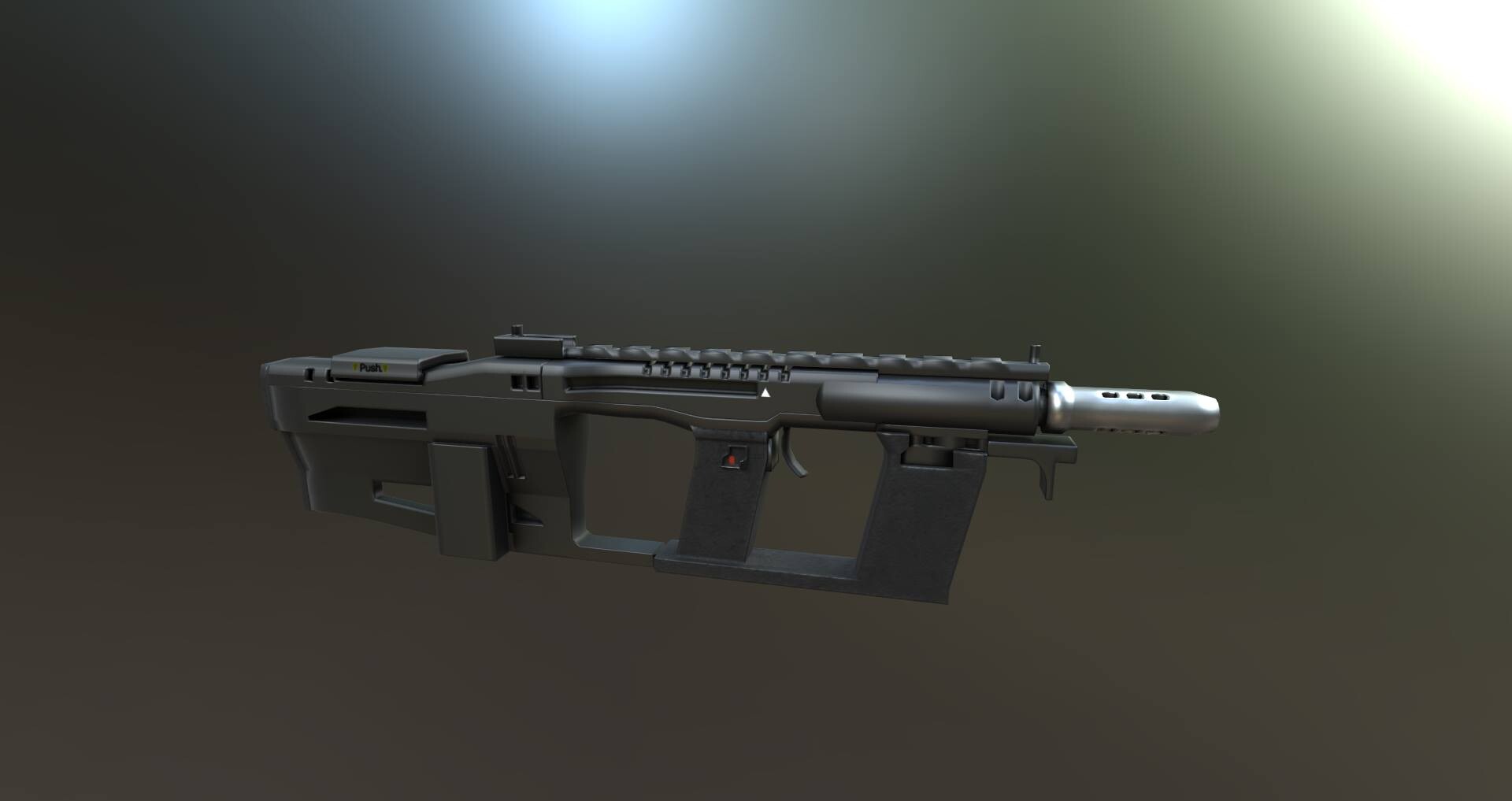 ArtStation - Submachine Gun