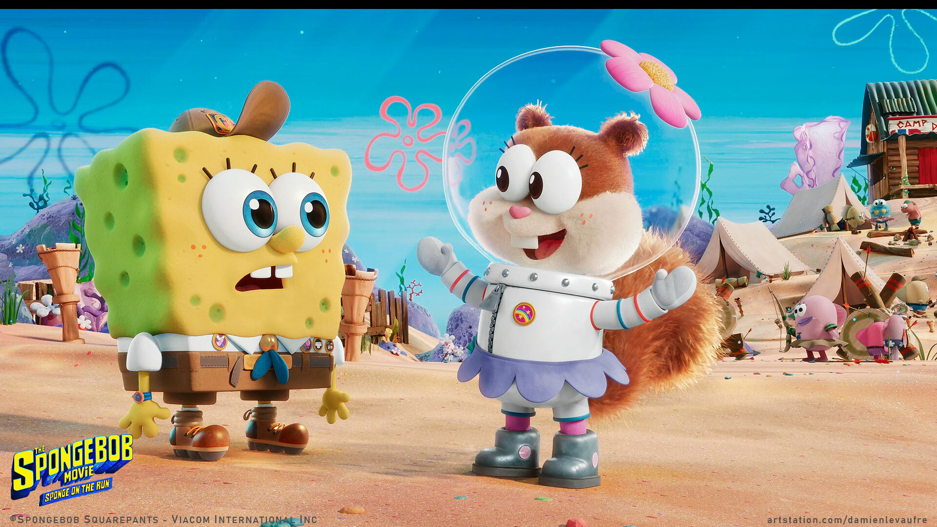 Damien Levaufre Artworks - SpongeBob Movie: Sponge on the Run