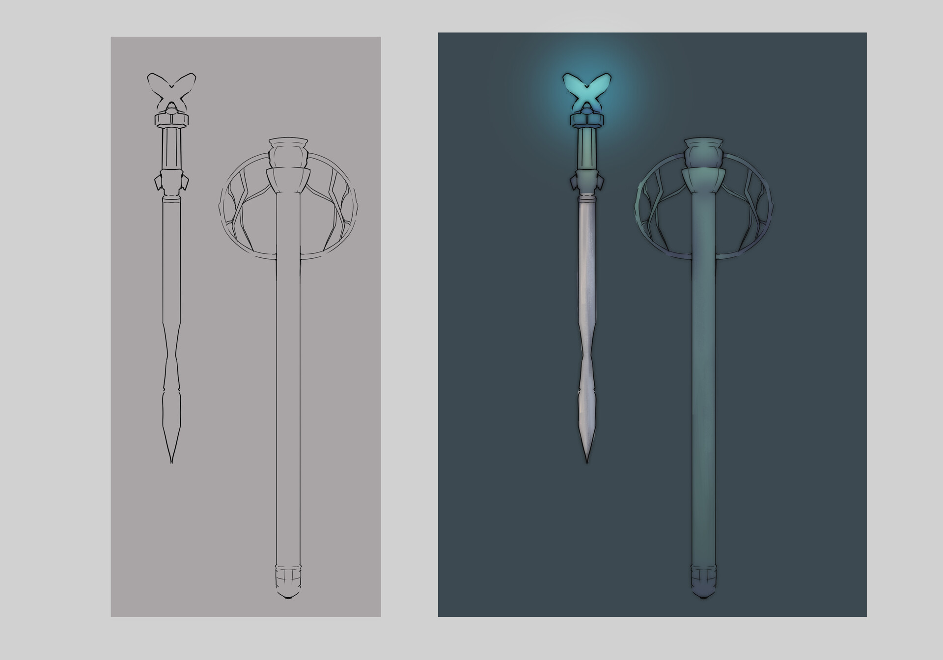 ArtStation - Sword/Staff