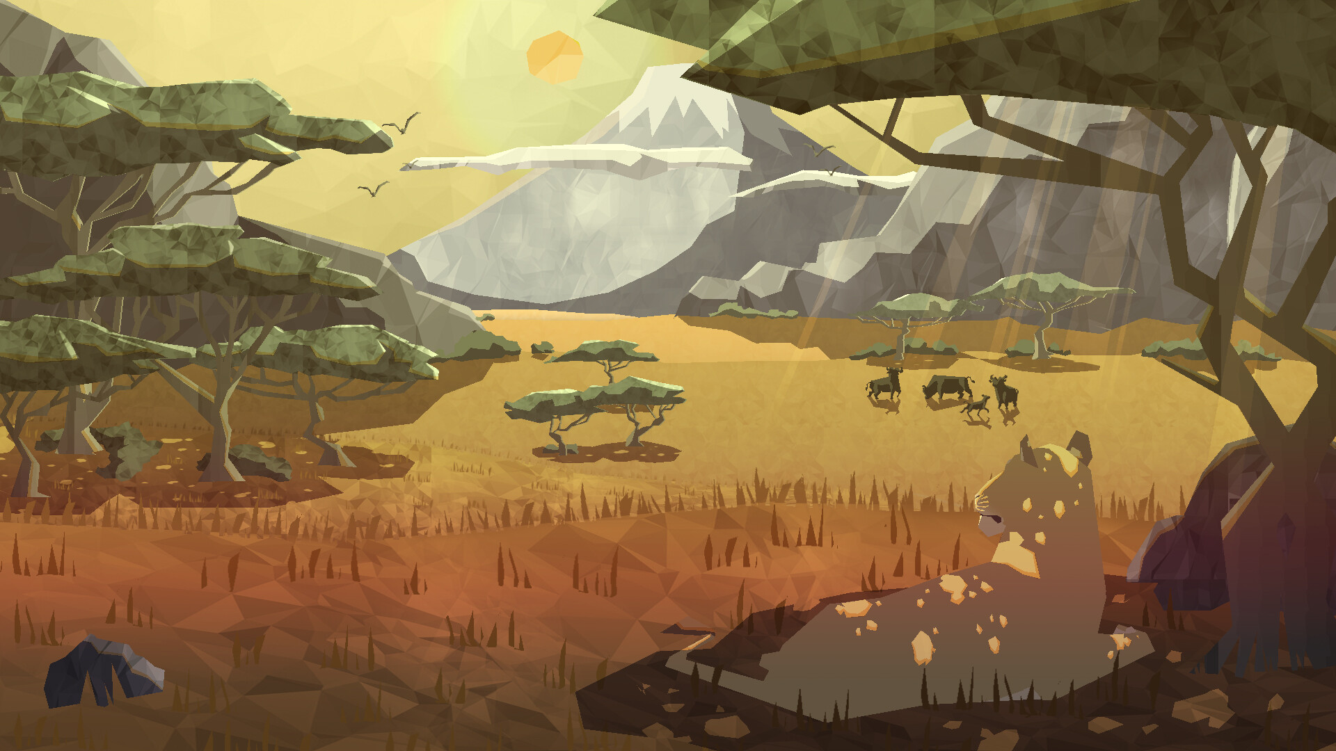 ArtStation - Wild Life (Final Background Concept art)