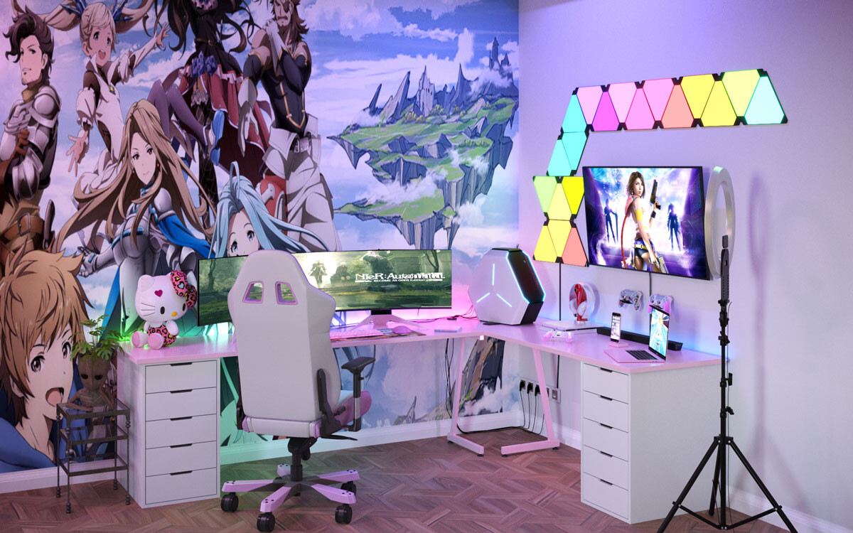 ArtStation - Ominokiroku Gaming Room