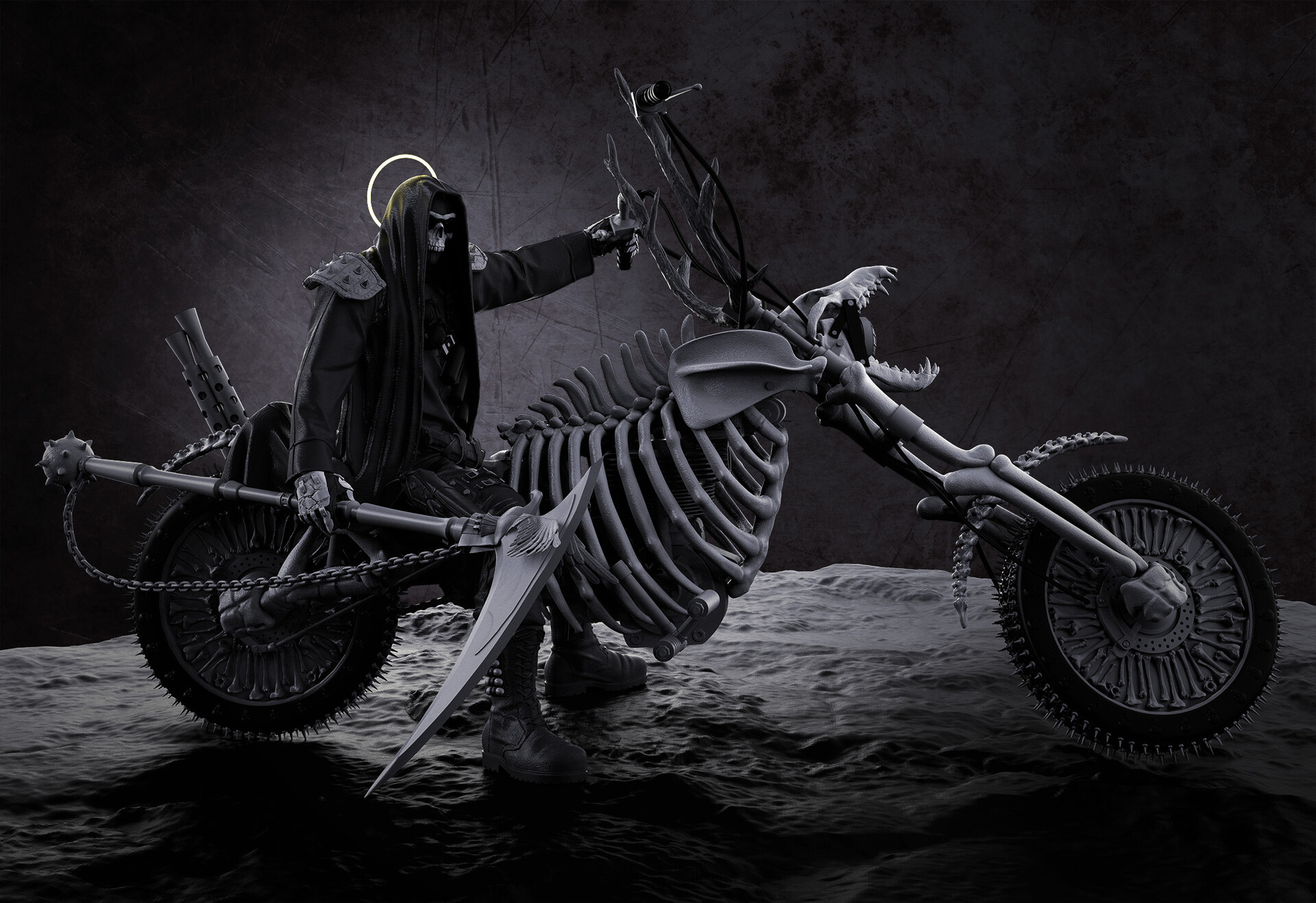 Alterton bizarre - Death on Wheels concept design