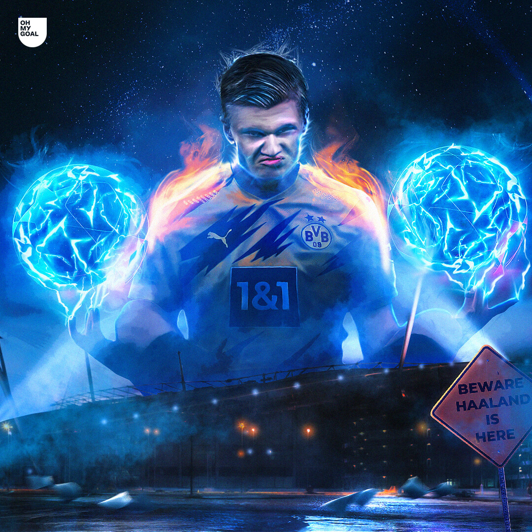 ArtStation - Erling Haaland Artwork