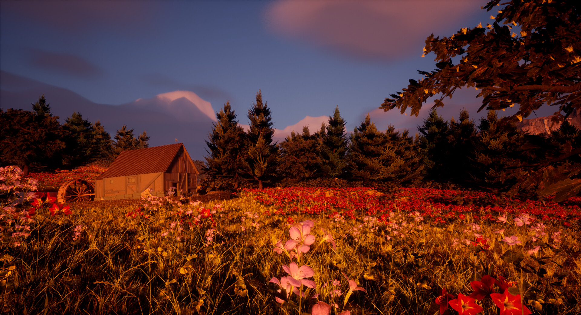 ArtStation - Flower Valley