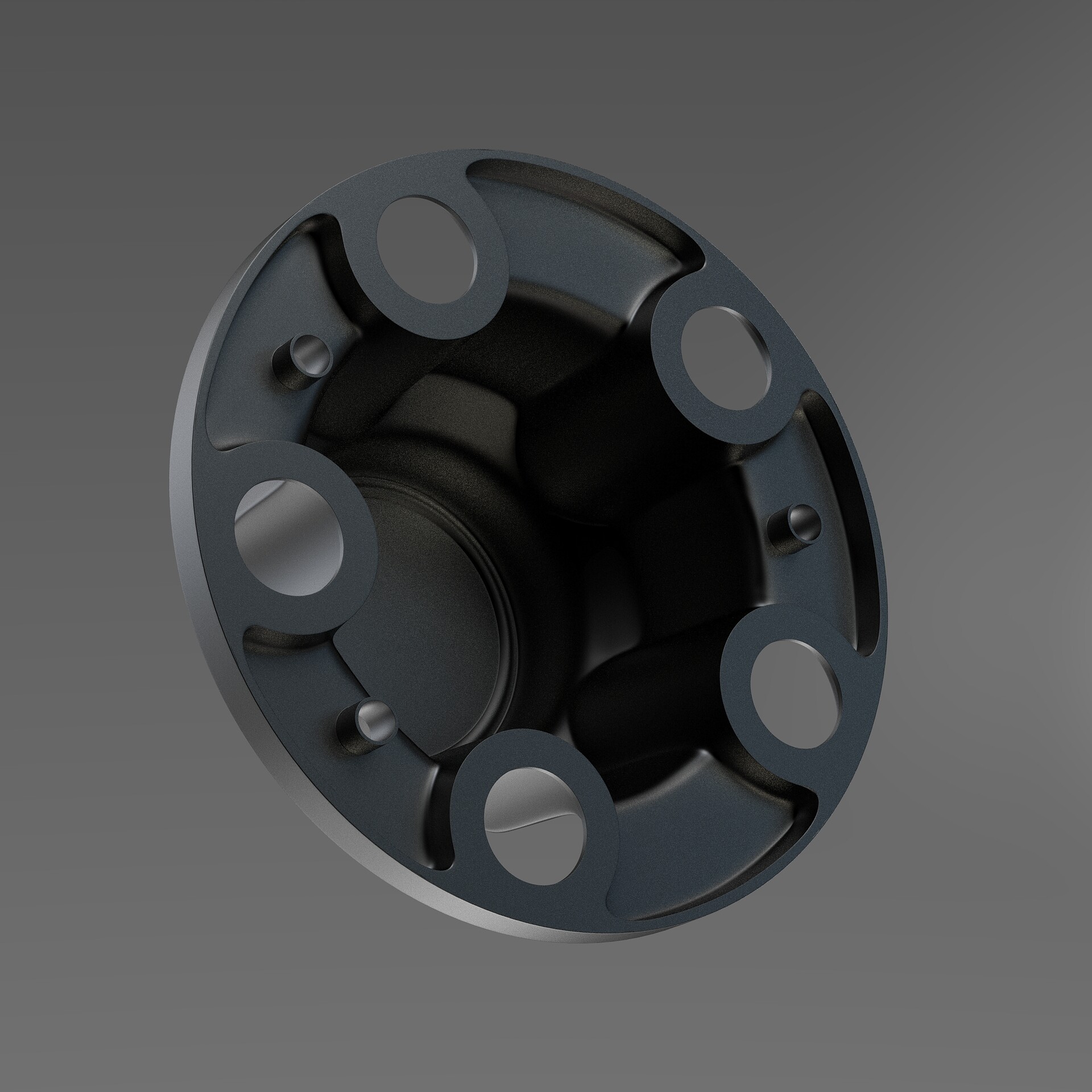Zigzain - Chevrolet Rally Wheel Hubcap 3d model