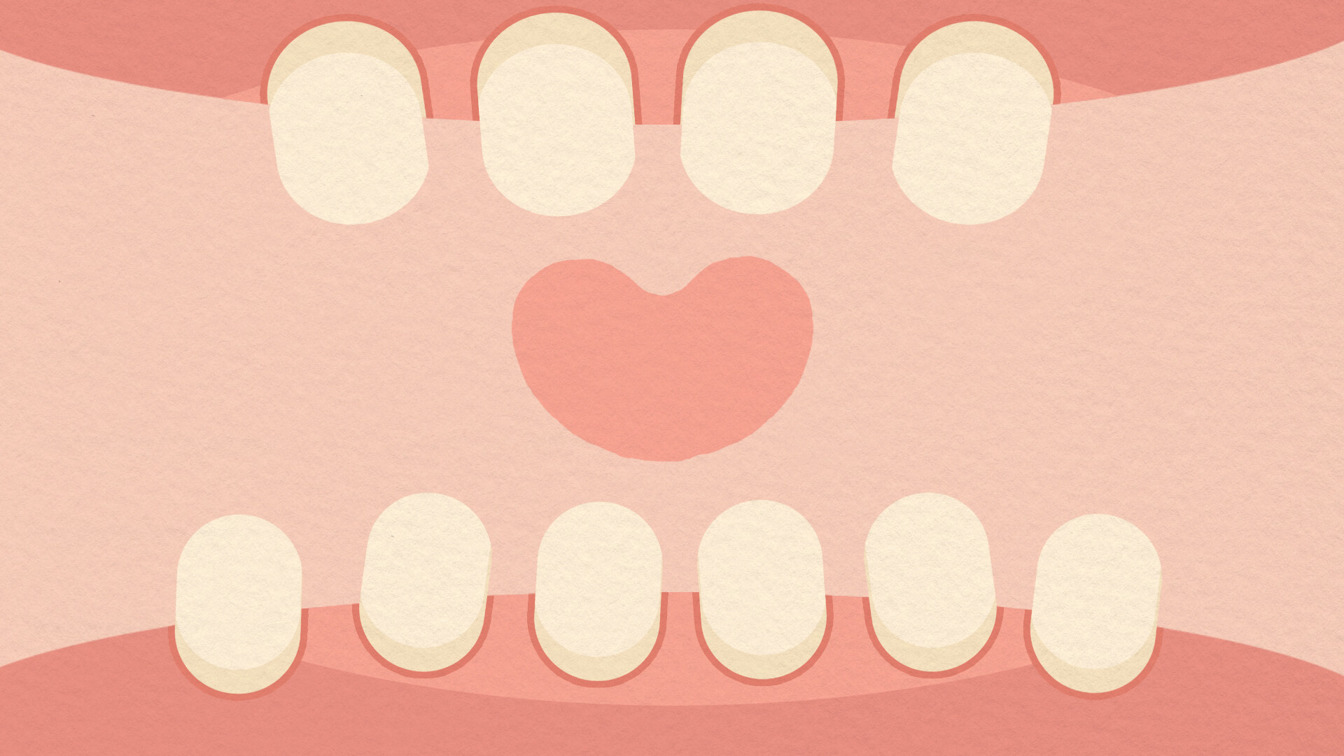 ArtStation - Children's teeth pattern design