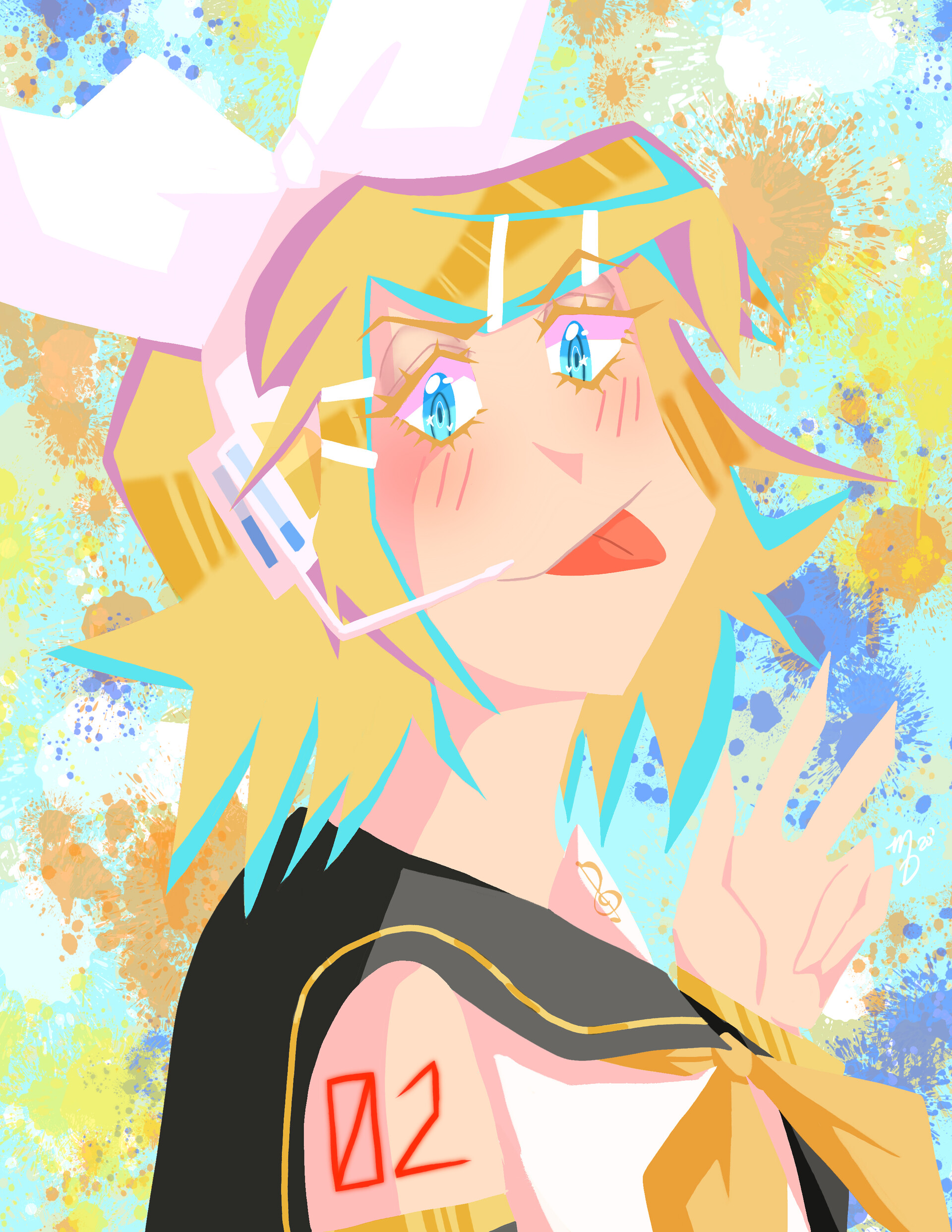 ArtStation - Kagamine Rin (Fanart)
