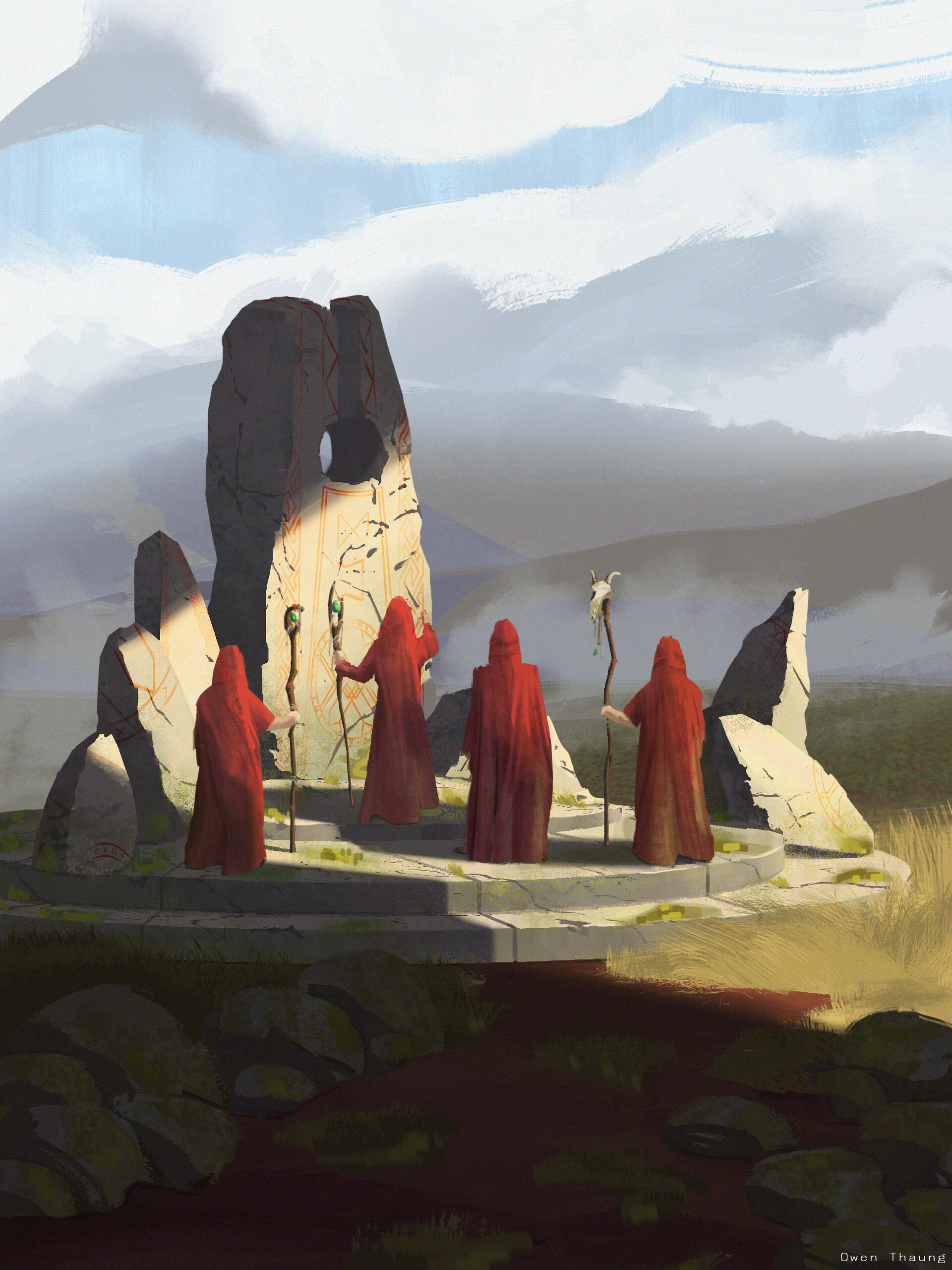 ArtStation - Runestones