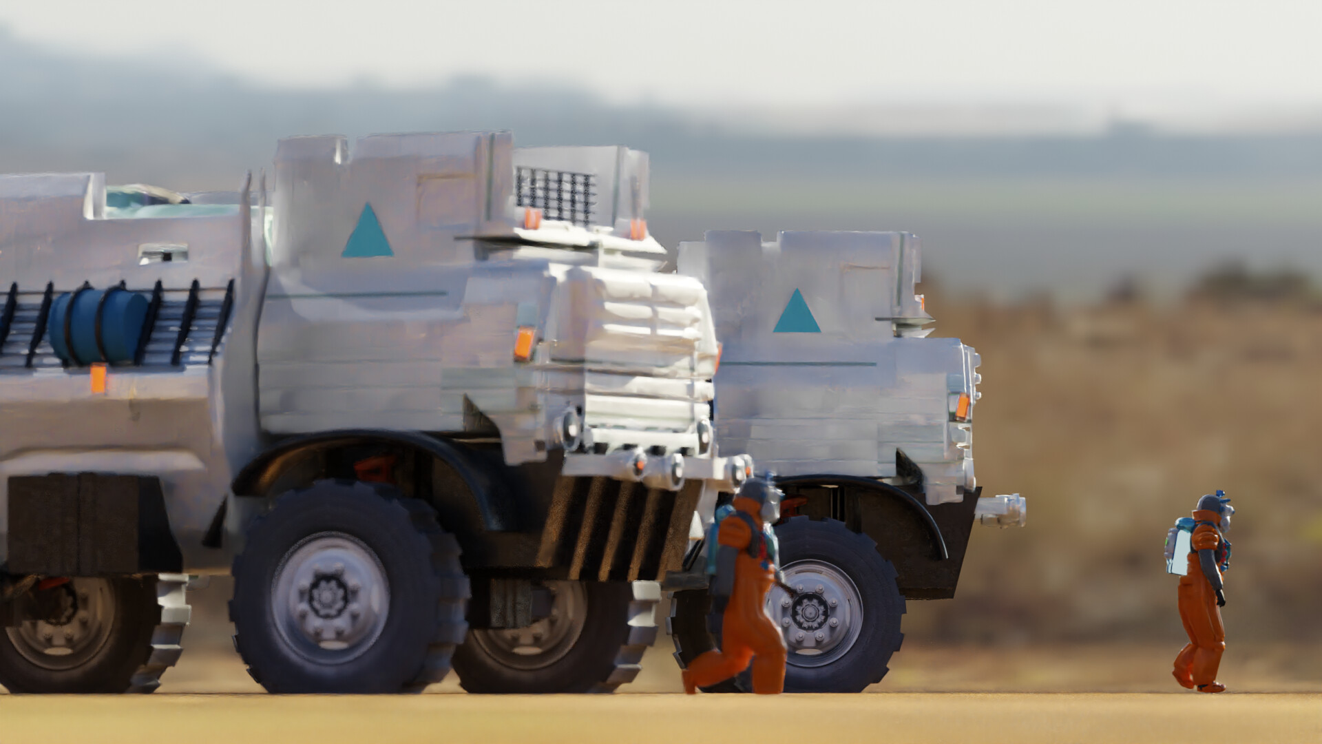 ArtStation - Vibroseis Crew