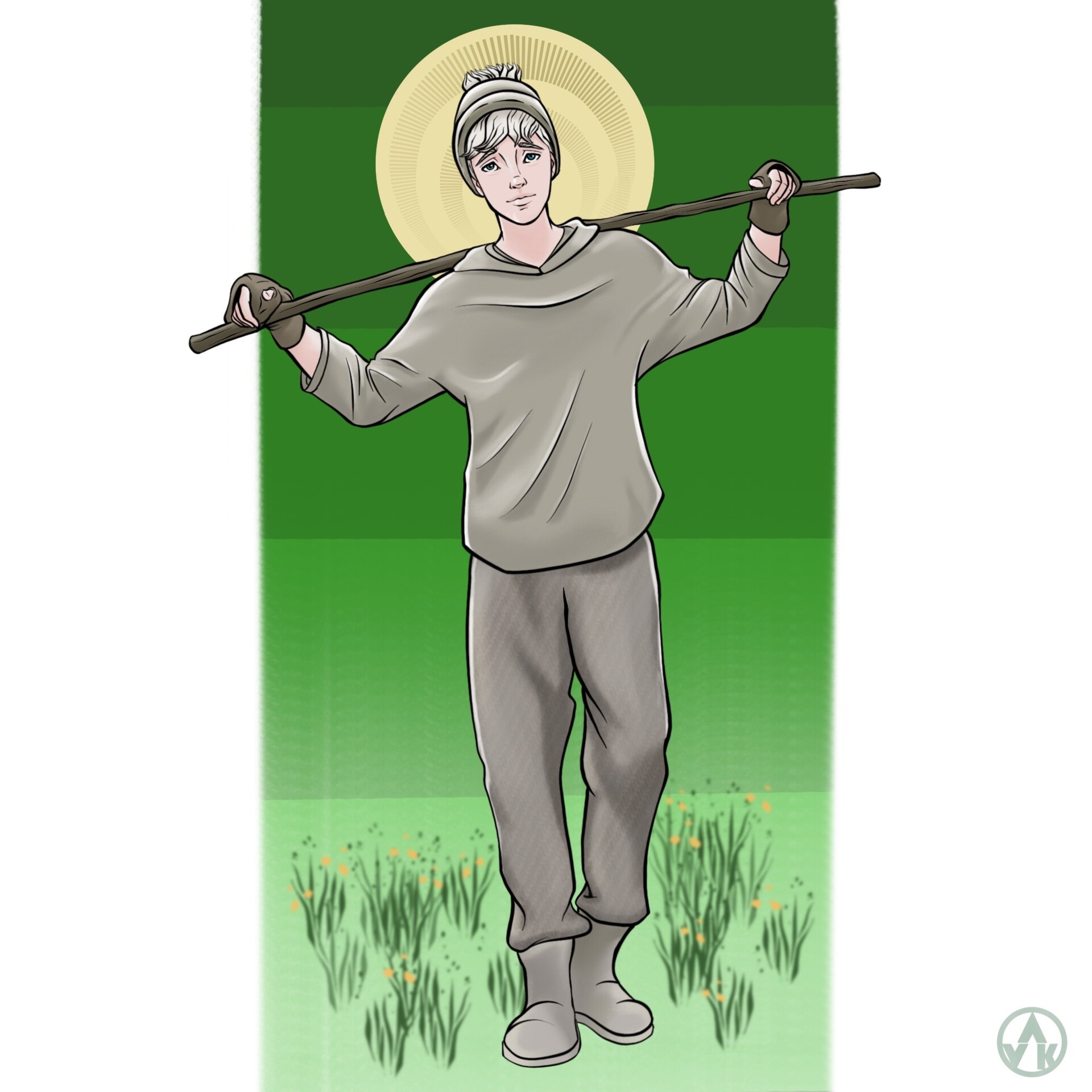 ArtStation - Farm boy quick sketch