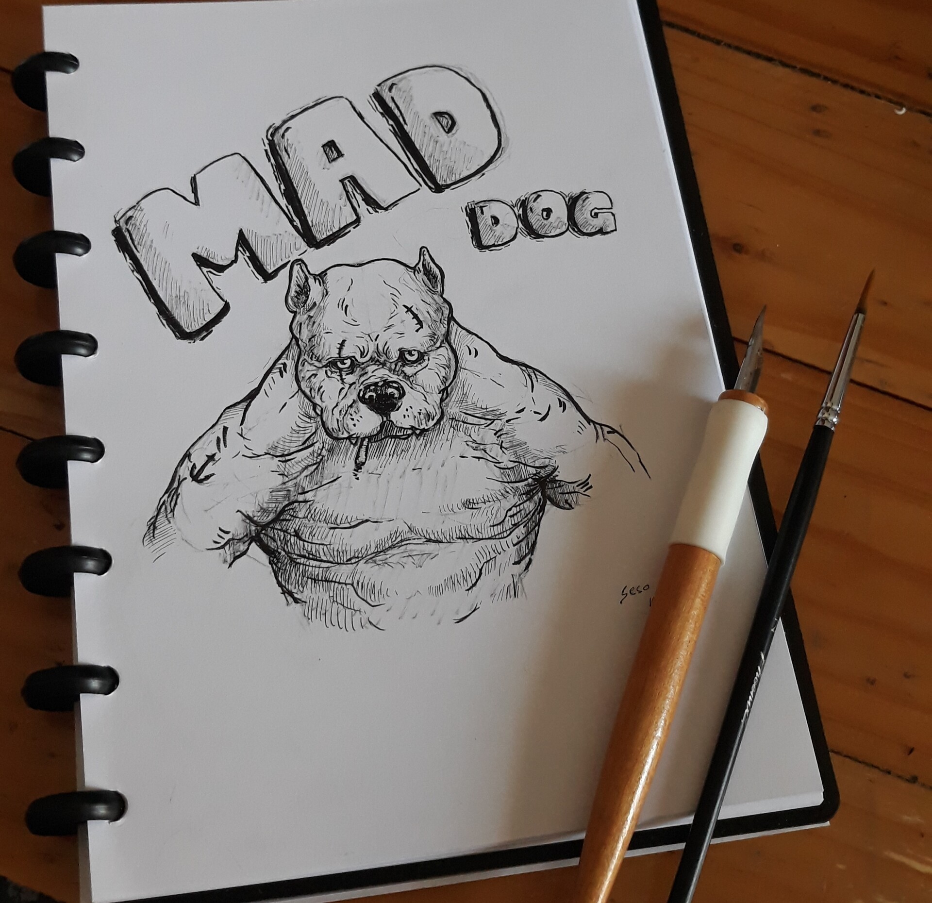 ArtStation - mad dog