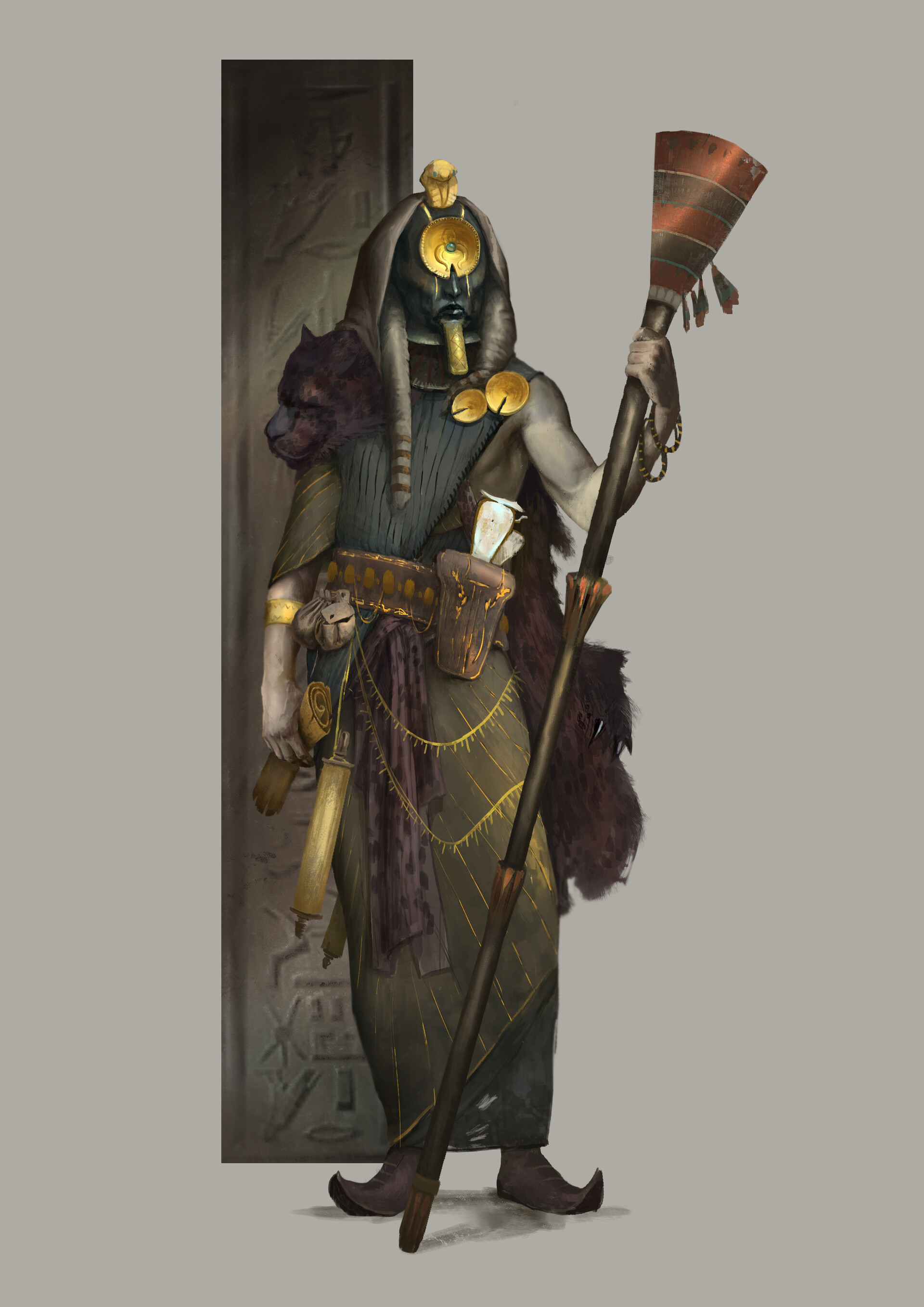 ArtStation - Imhotep Miniature Concept