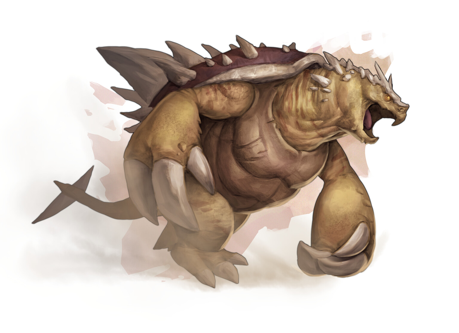 ArtStation - DnD Fantasy Monster + Sketch