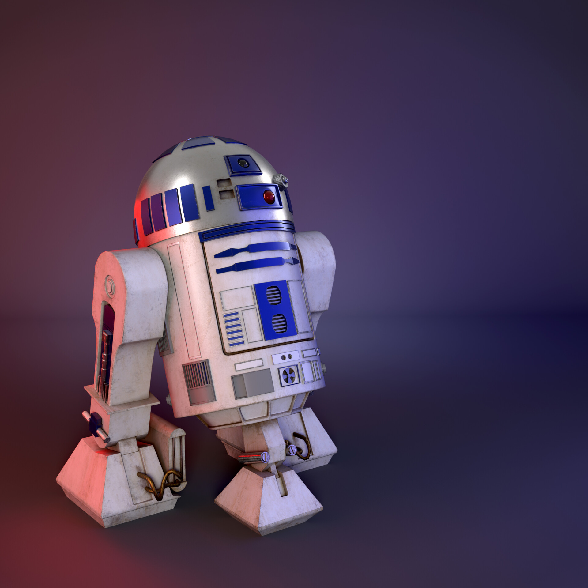ArtStation - R2D2 - Model 3D - Star Wars