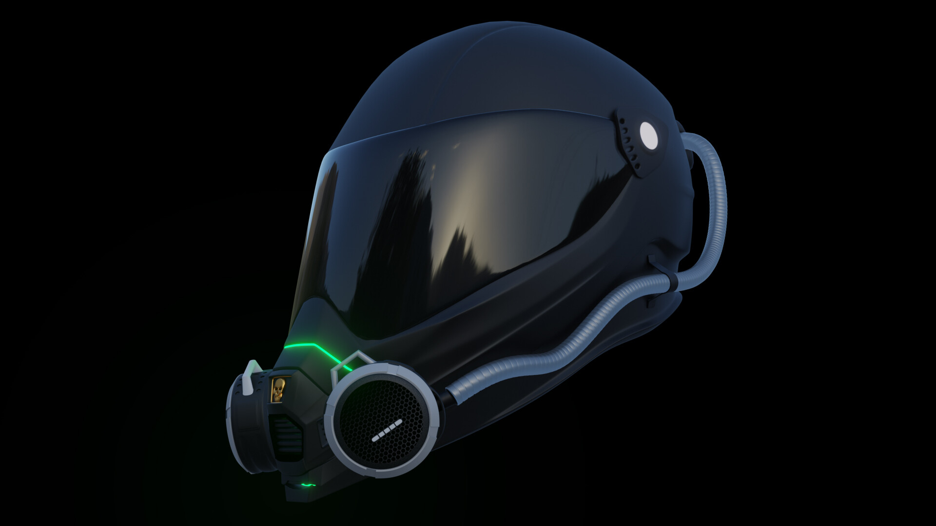 ArtStation - Post apocalyptic motorcycle helmet