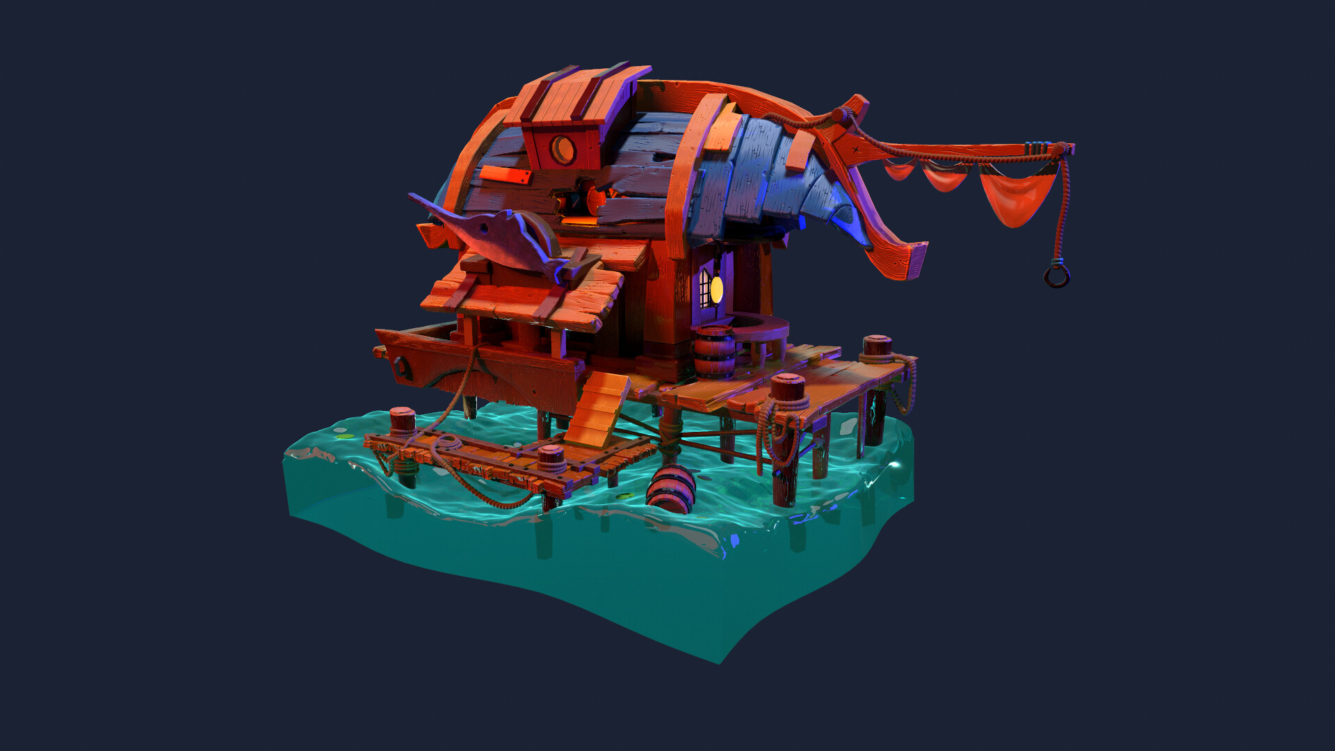 ArtStation - House Cartoon