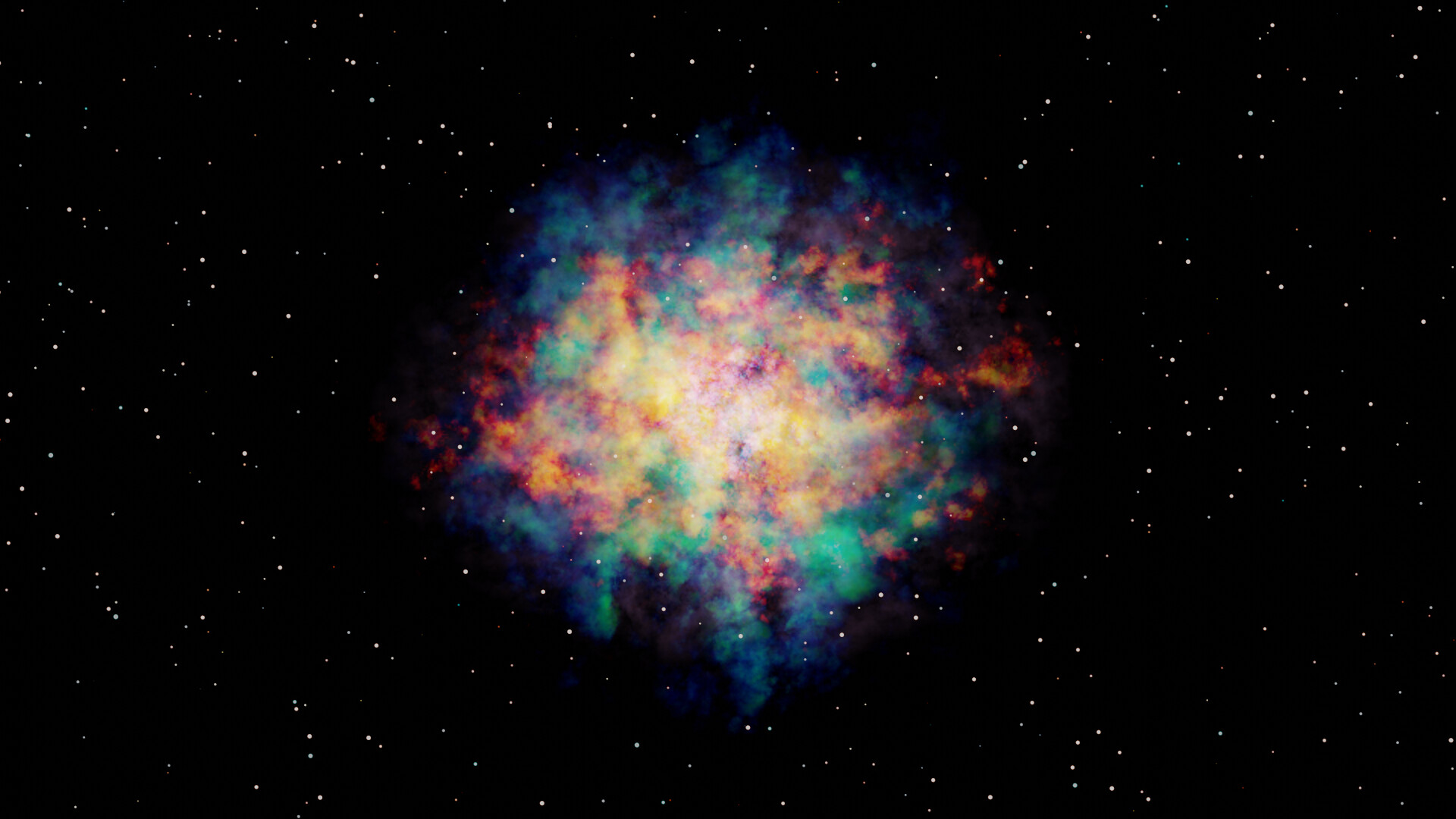 ArtStation - Volumetric Study: Nebula