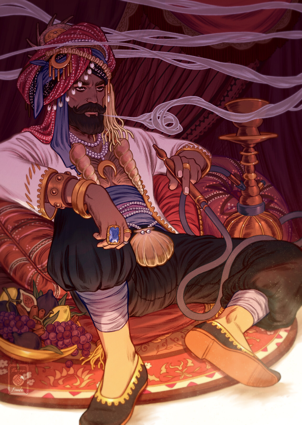 ArtStation - The Smoker