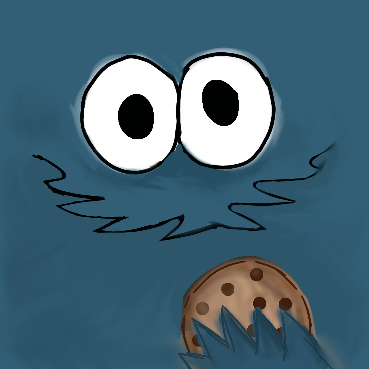 ArtStation - Cookie Monster