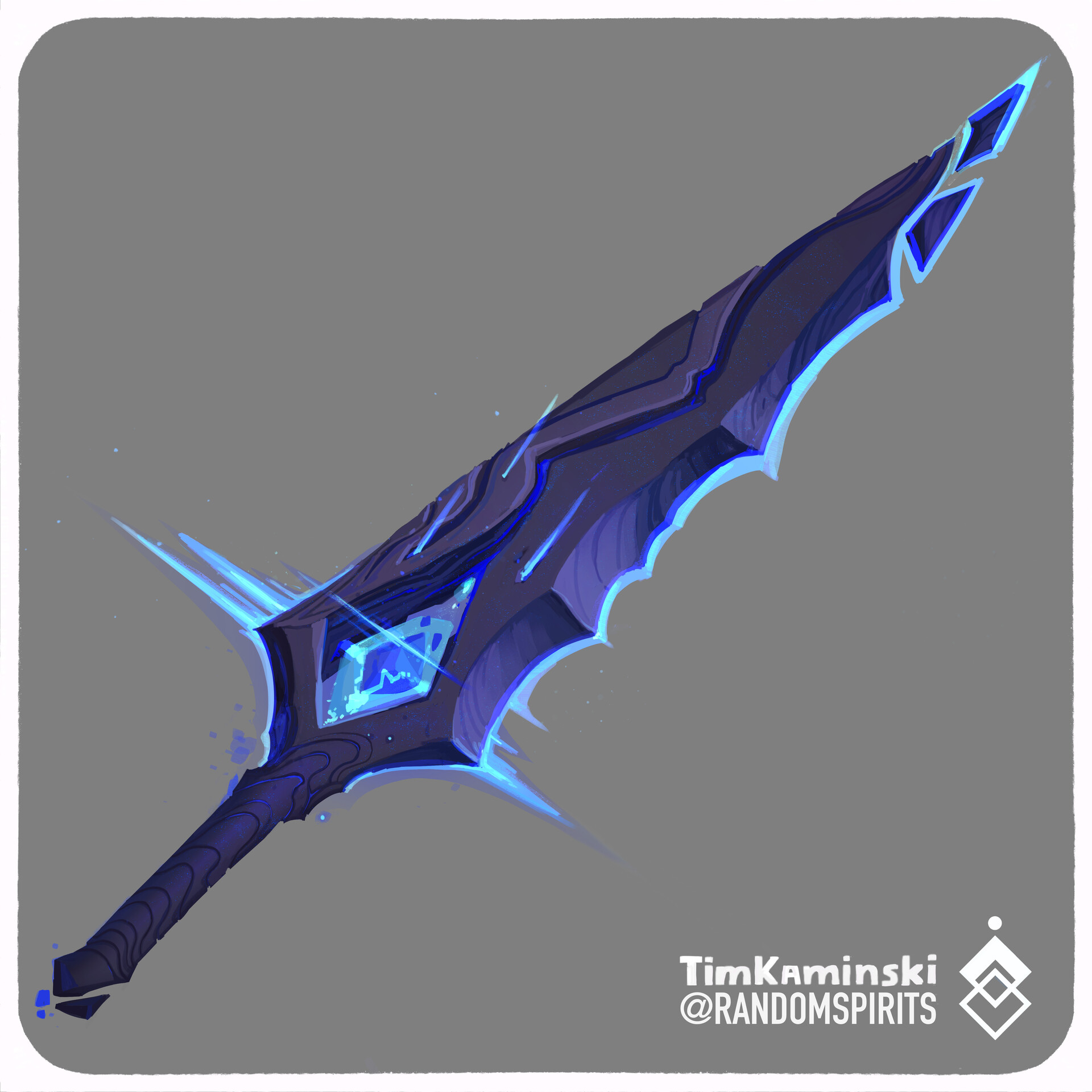 ArtStation - Swordtember 2021 Day 20 🖤 Onyx 🖤