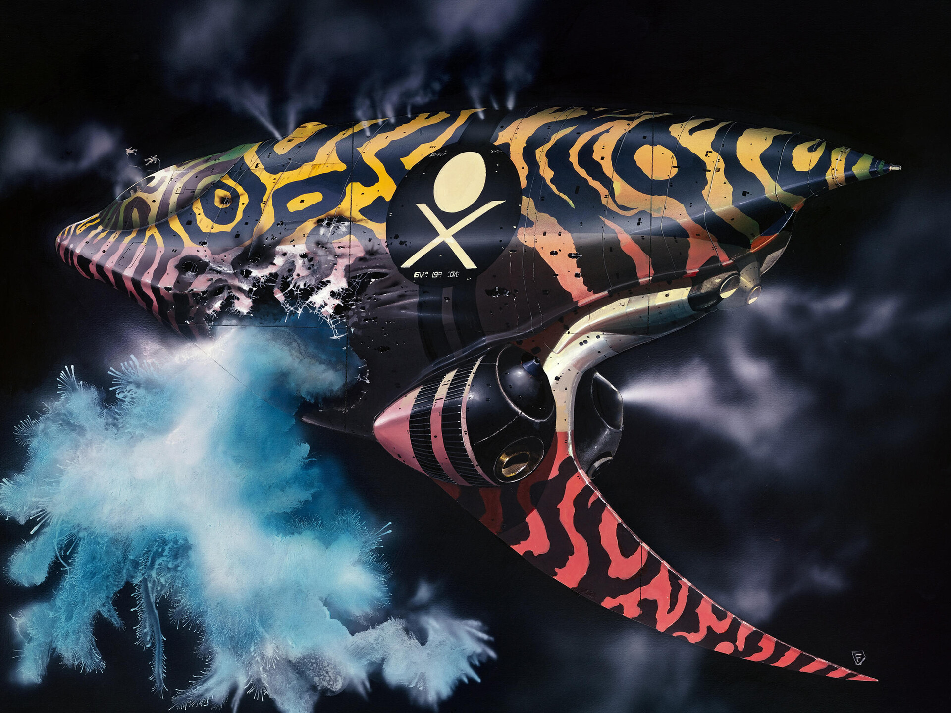 Théo Rigoulay - Chris Foss' Space Ship - Jodorowski's DUNE