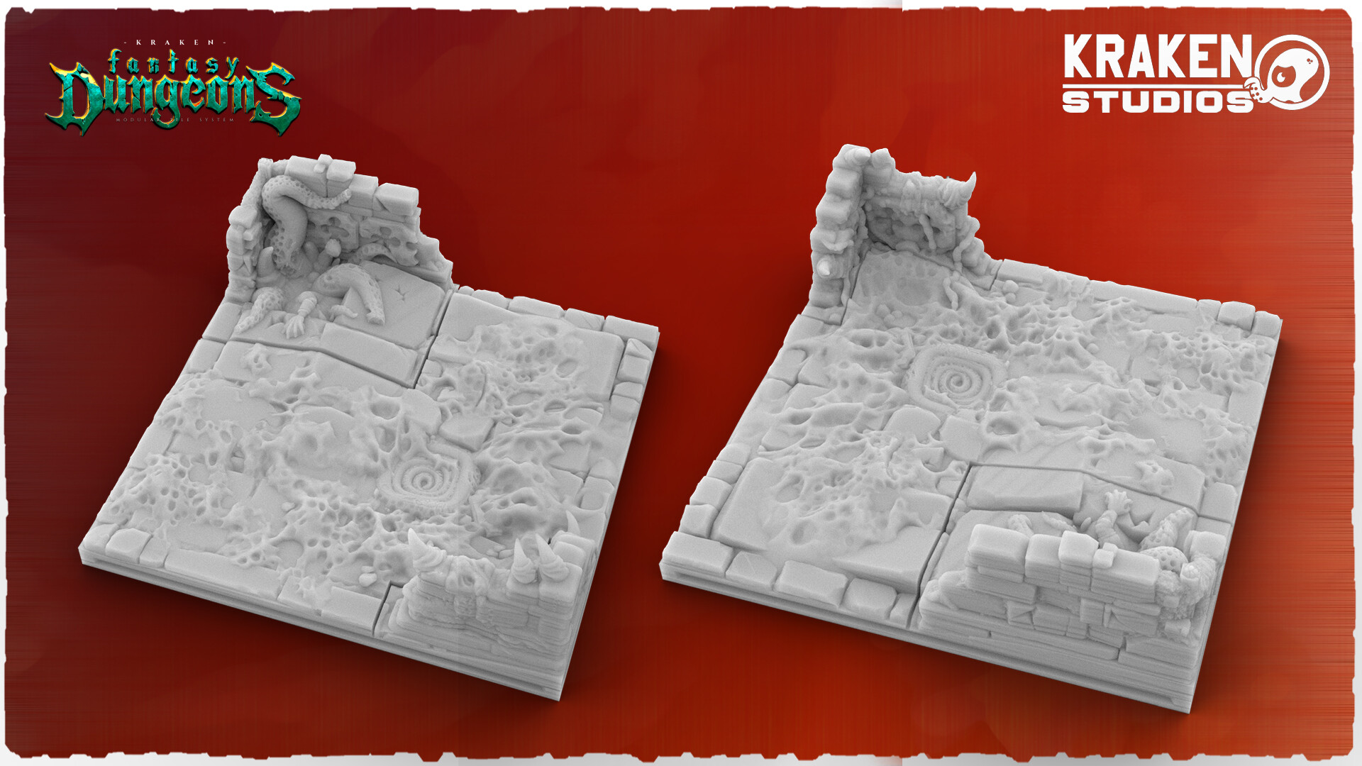 ArtStation - Welcome to Hell room A2 from Kraken Studios Fantasy Dungeons