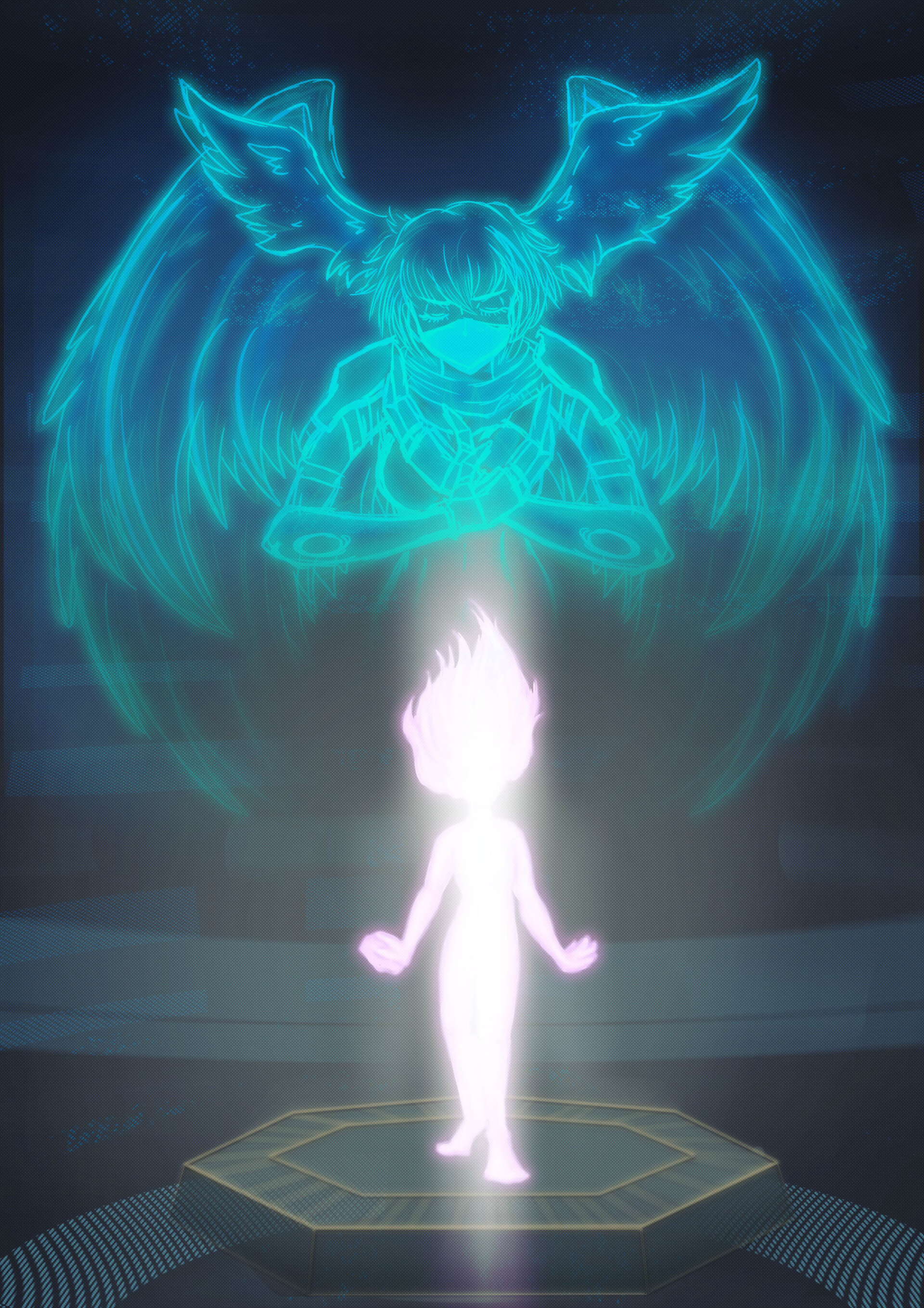 ArtStation - Digimon Frontier fanart for Secret Santa gift