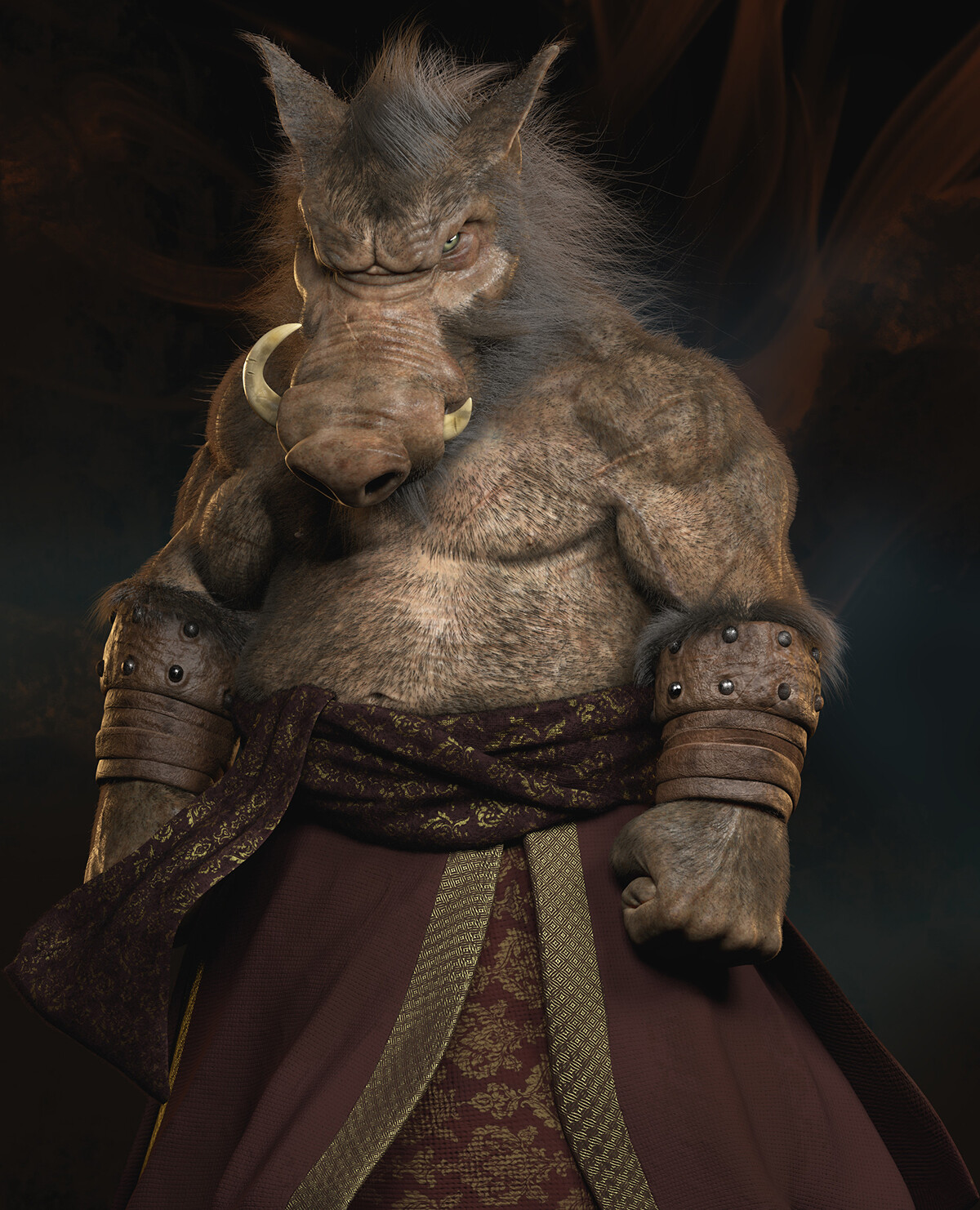 ArtStation - WILD BOAR