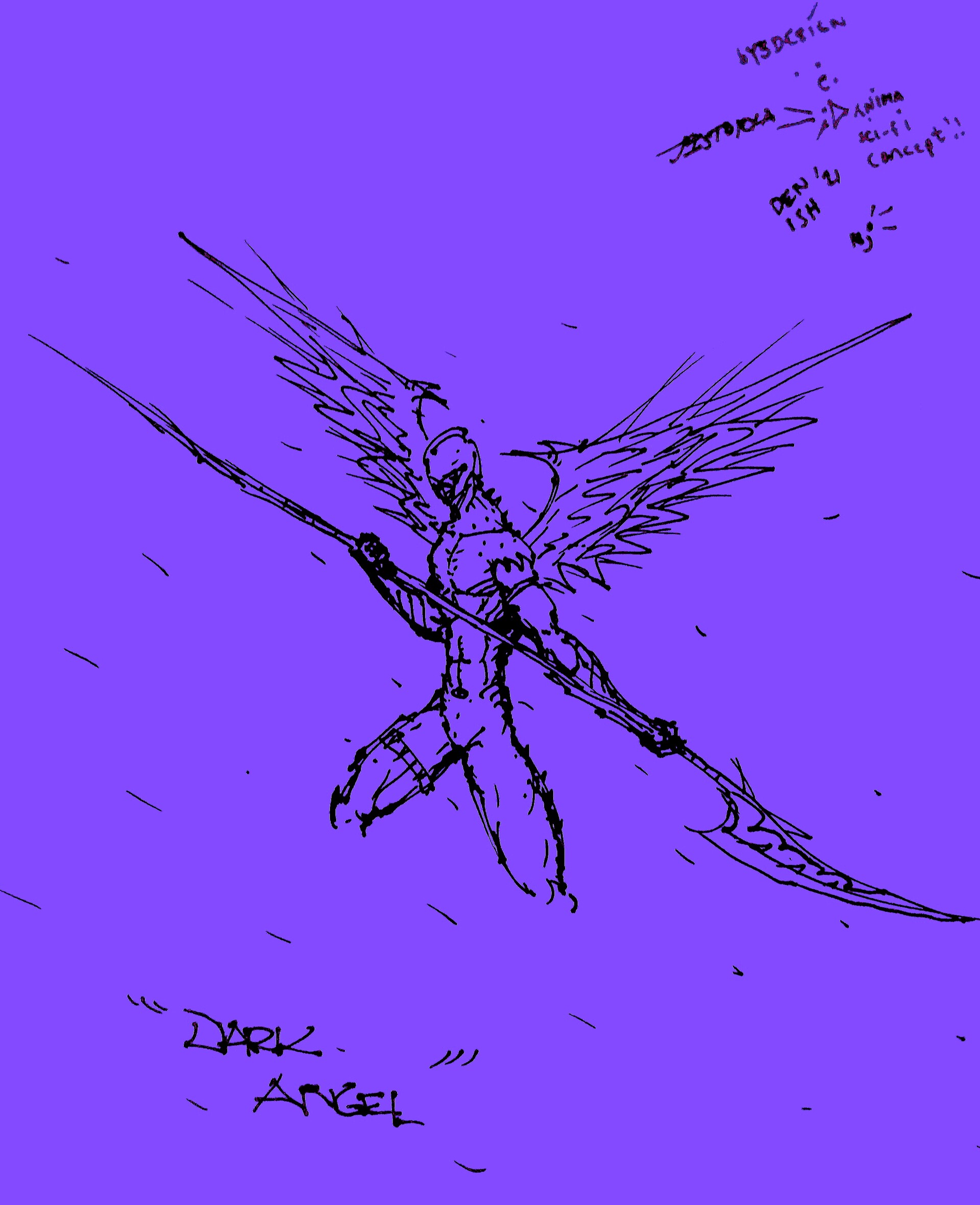 ArtStation - ``Dark⚔Angel``🦹‍♂️ concept
