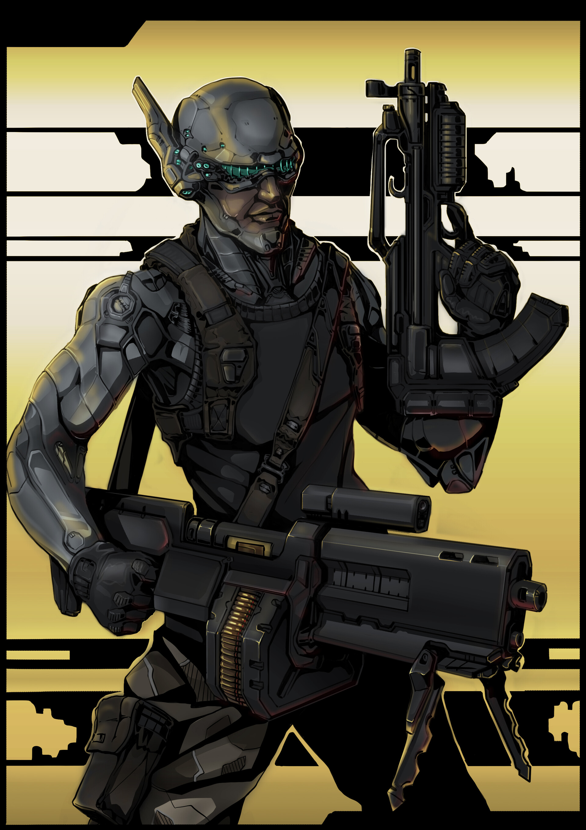 ArtStation - Borg Shaitan, Cyberpunk 2020 Redesign