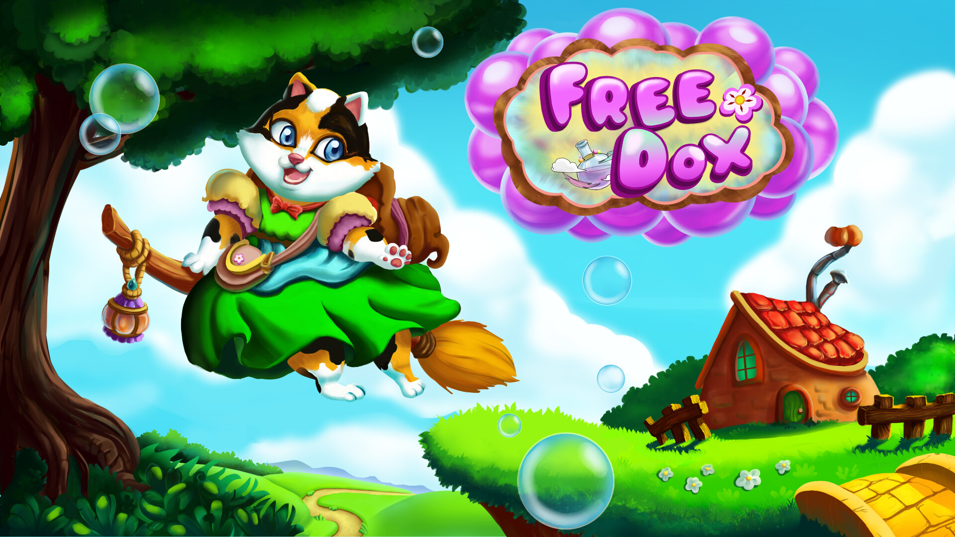 ArtStation - design for "FREE DOX" game