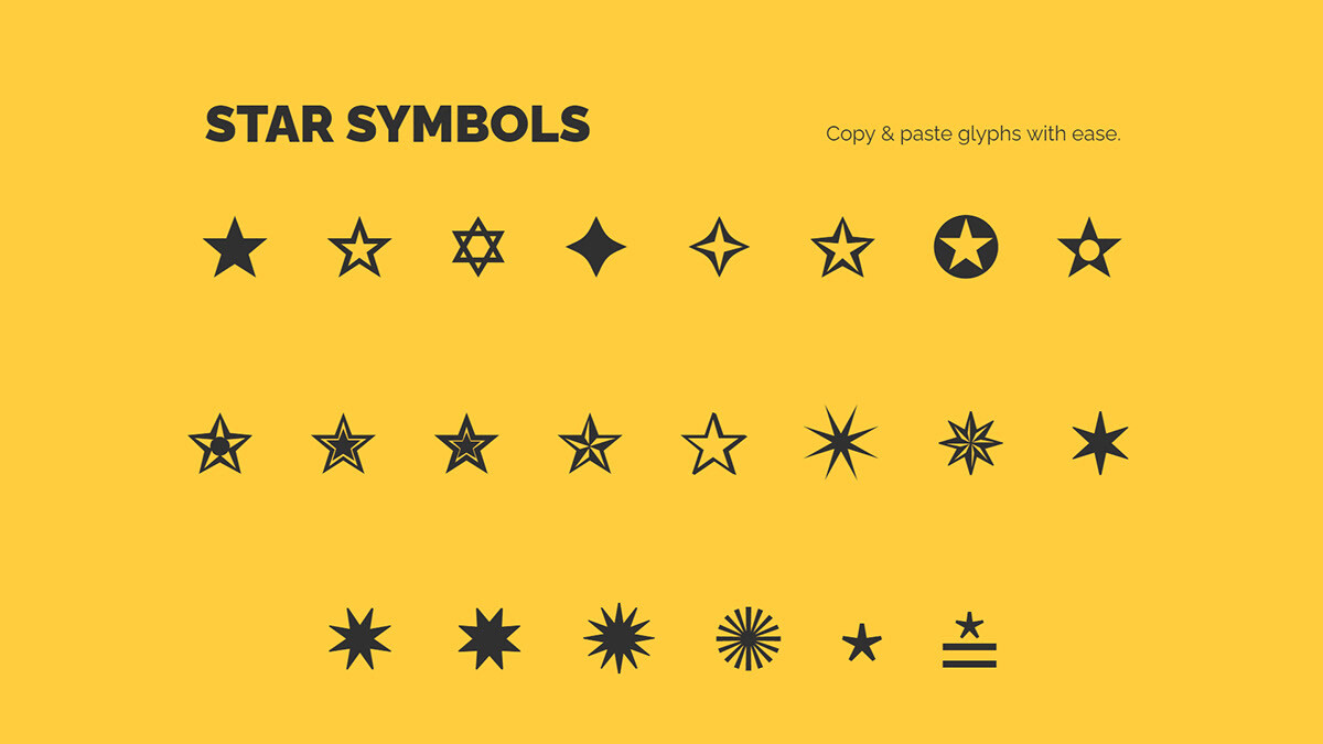 John Negoita - Star Symbols