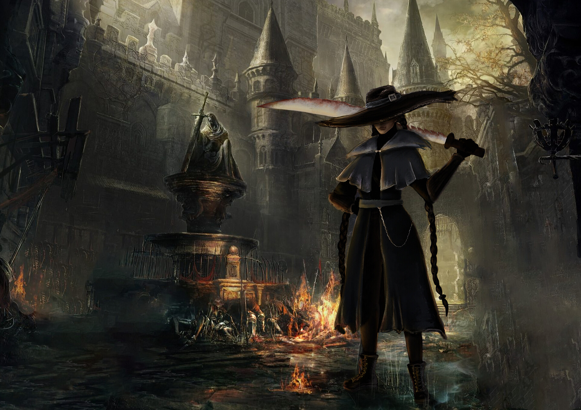 ArtStation - Bloodborne inspired Character Concept